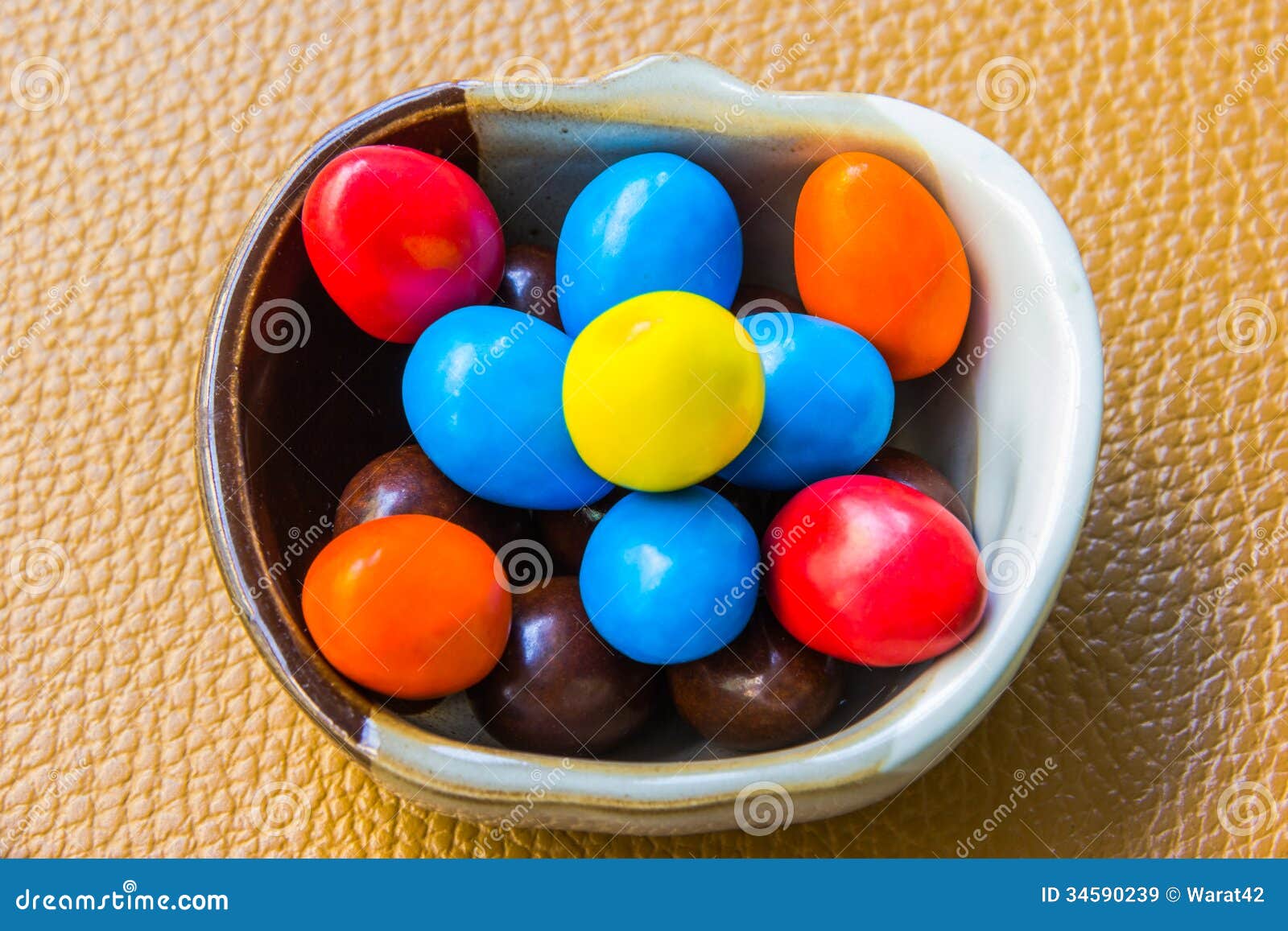 Colorful chocolate sweets stock image. Image of crisp - 34590239