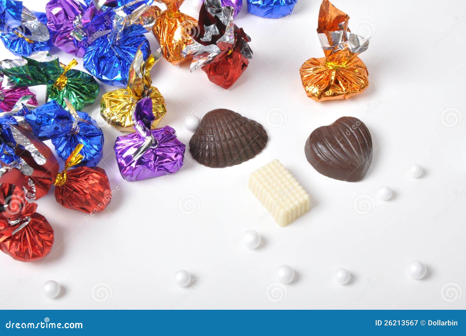 Colorful Chocolates stock image. Image of colourful, soft - 26213567