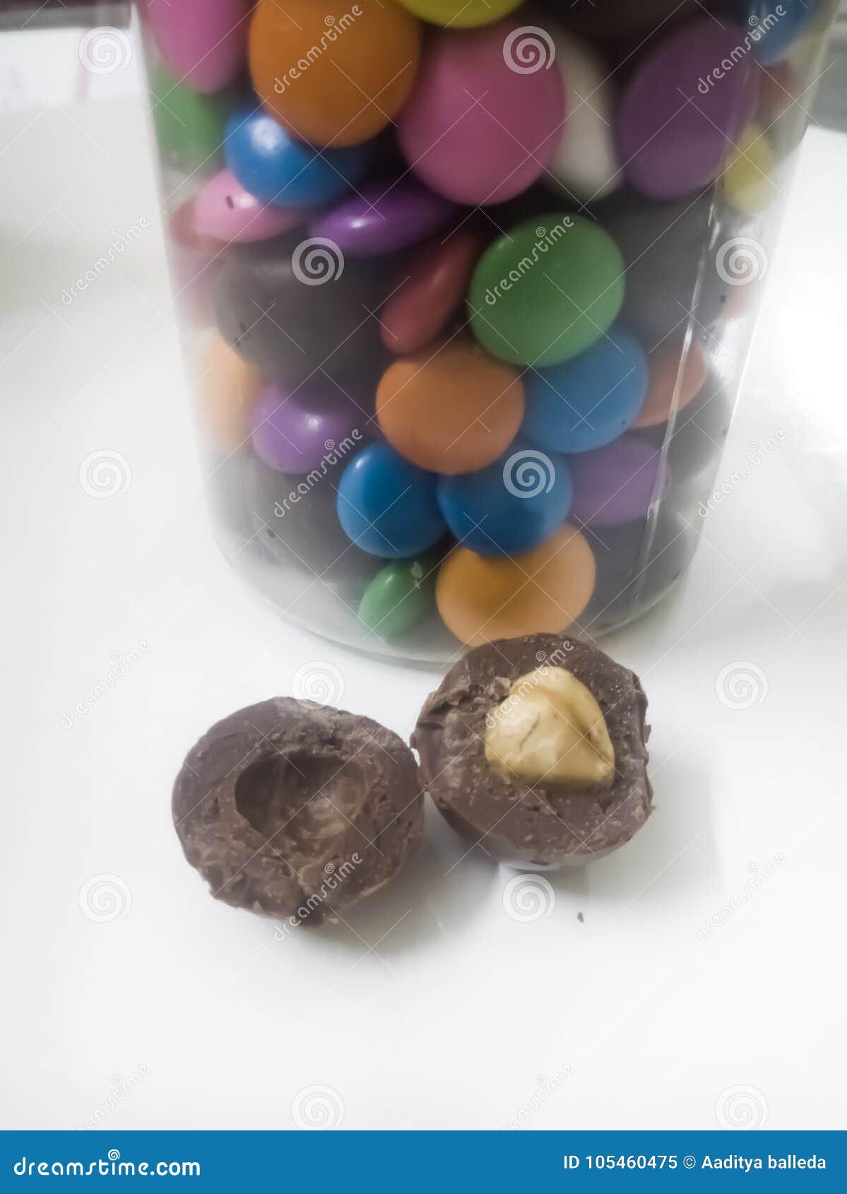 Colorful Chocolates Sweet Beautiful Delicious! Stock Image - Image of ...