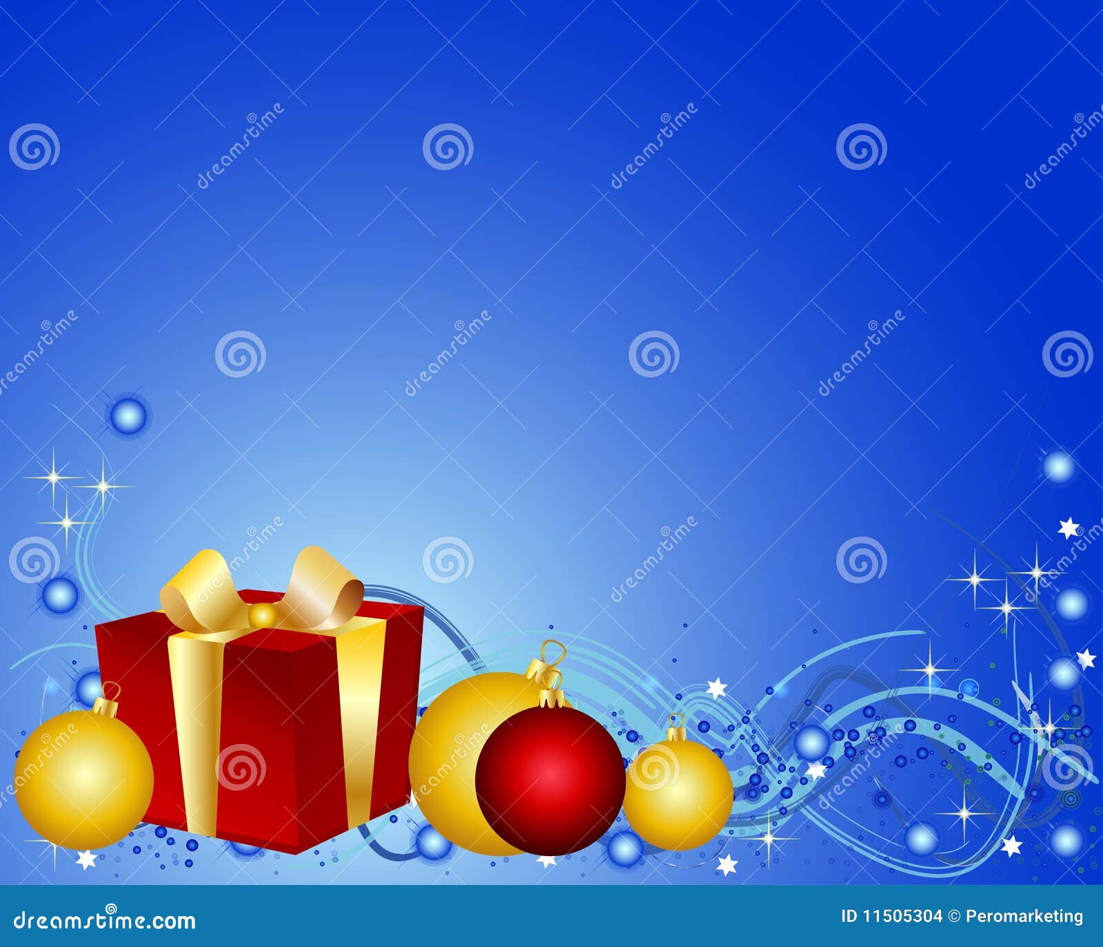 Colorful Christmas Background Stock Illustration - Illustration of ...