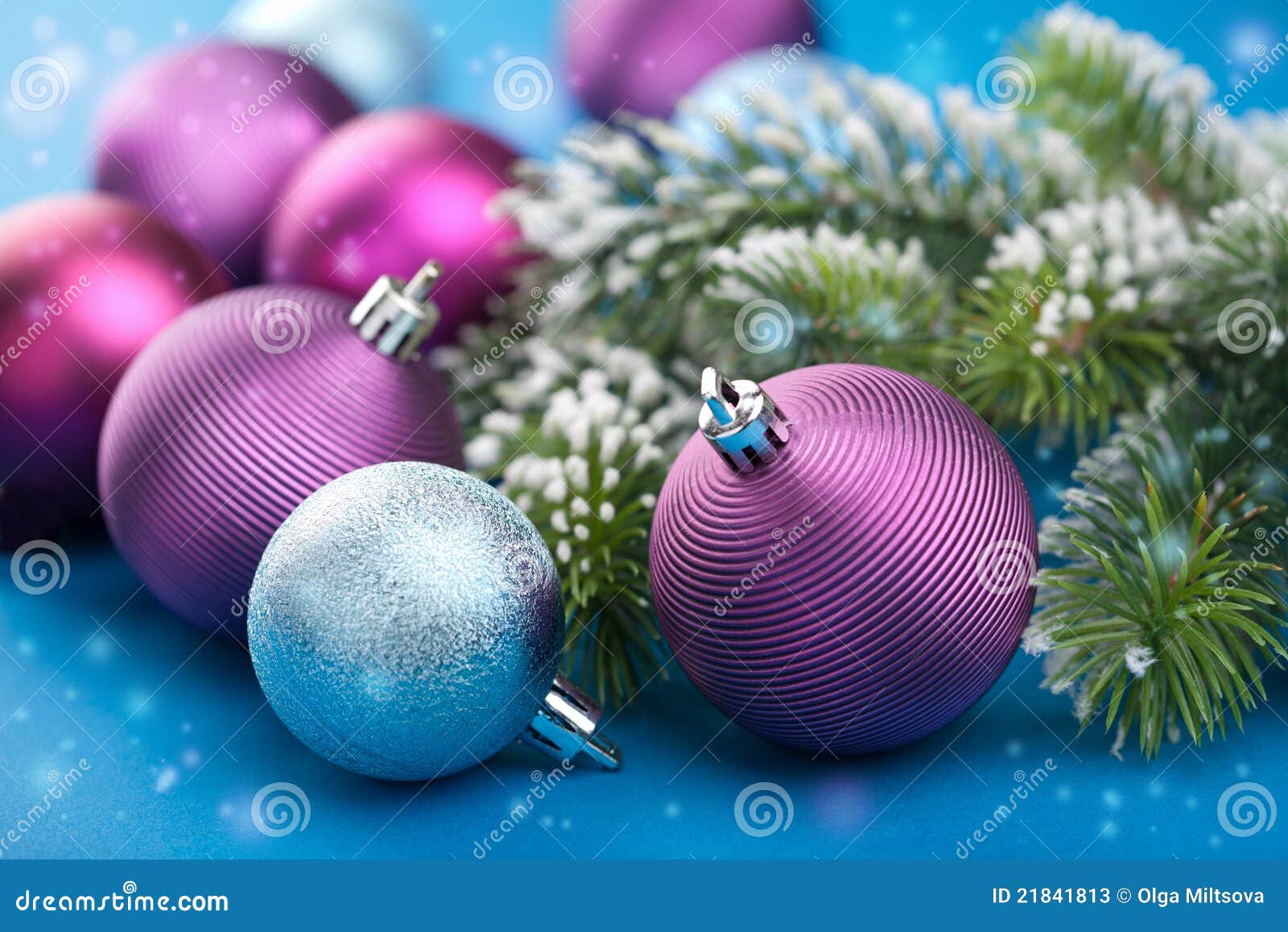 Colorful christmas balls stock image. Image of occasion - 21841813
