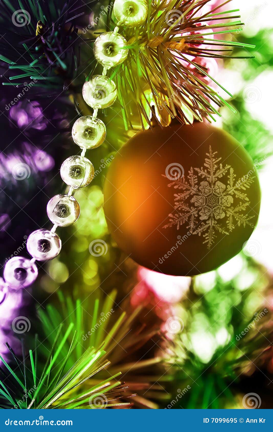 Colorful Christmas Decoration Stock Image - Image of decoration ...
