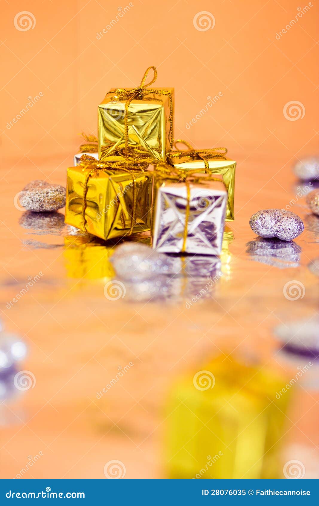 Colorful Christmas Presents Stock Image - Image of present, celebration ...