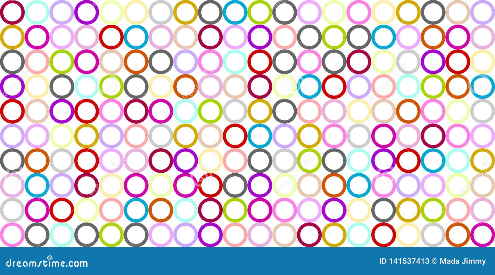 Colorful Circle Abstract Background Stock Vector - Illustration of ...