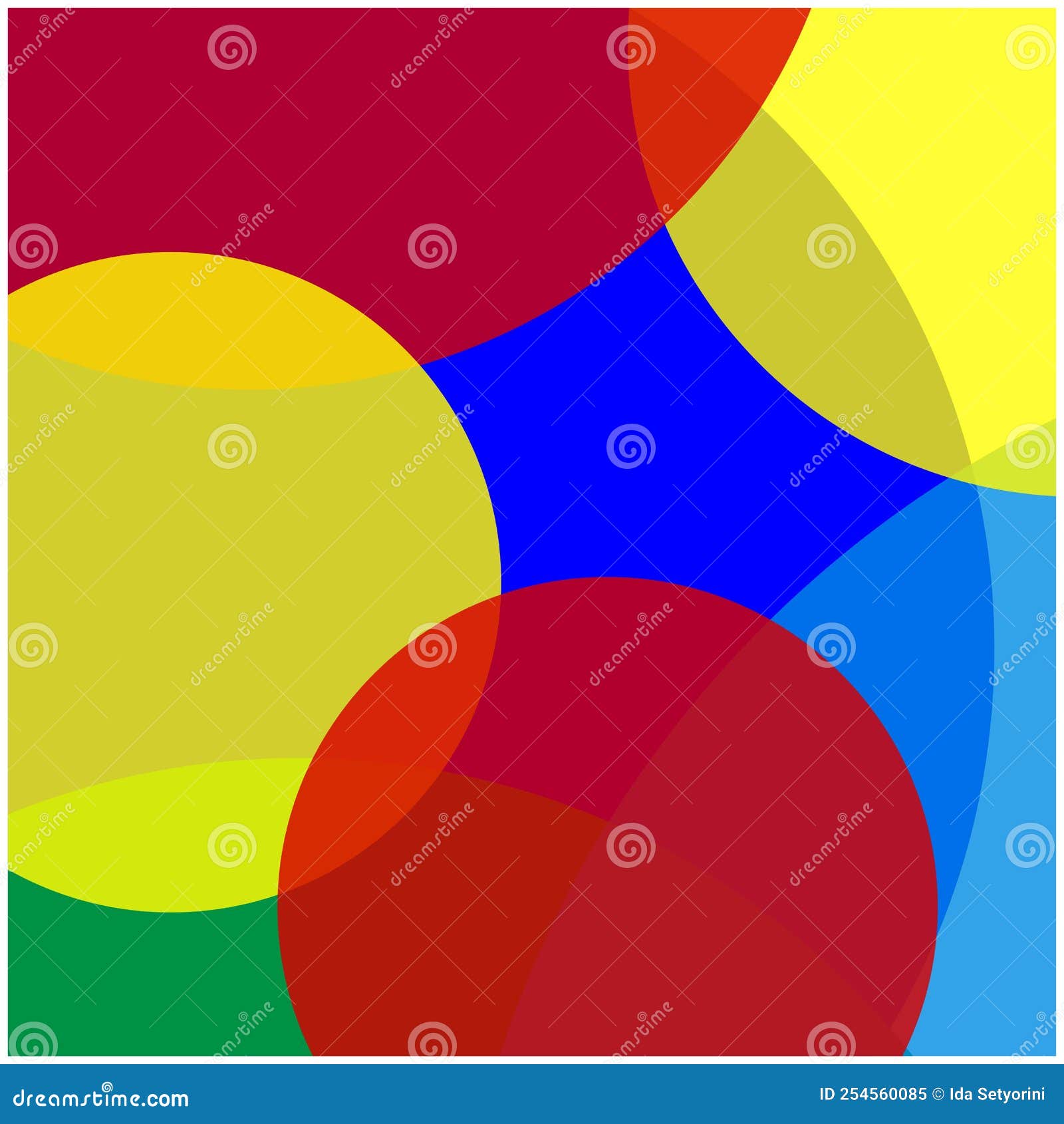 Colorful Circle Blend Abstract Logo Background.vector Design Stock ...