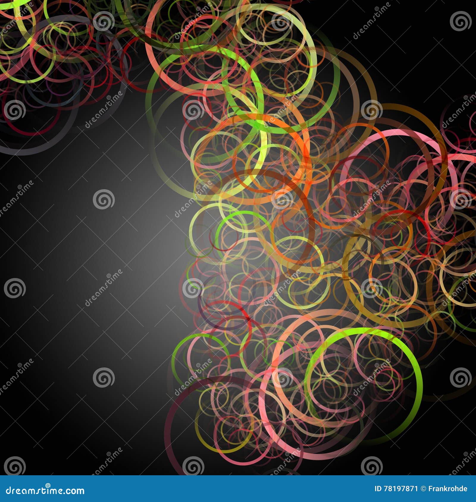 Colorful circle design stock illustration. Illustration of ...