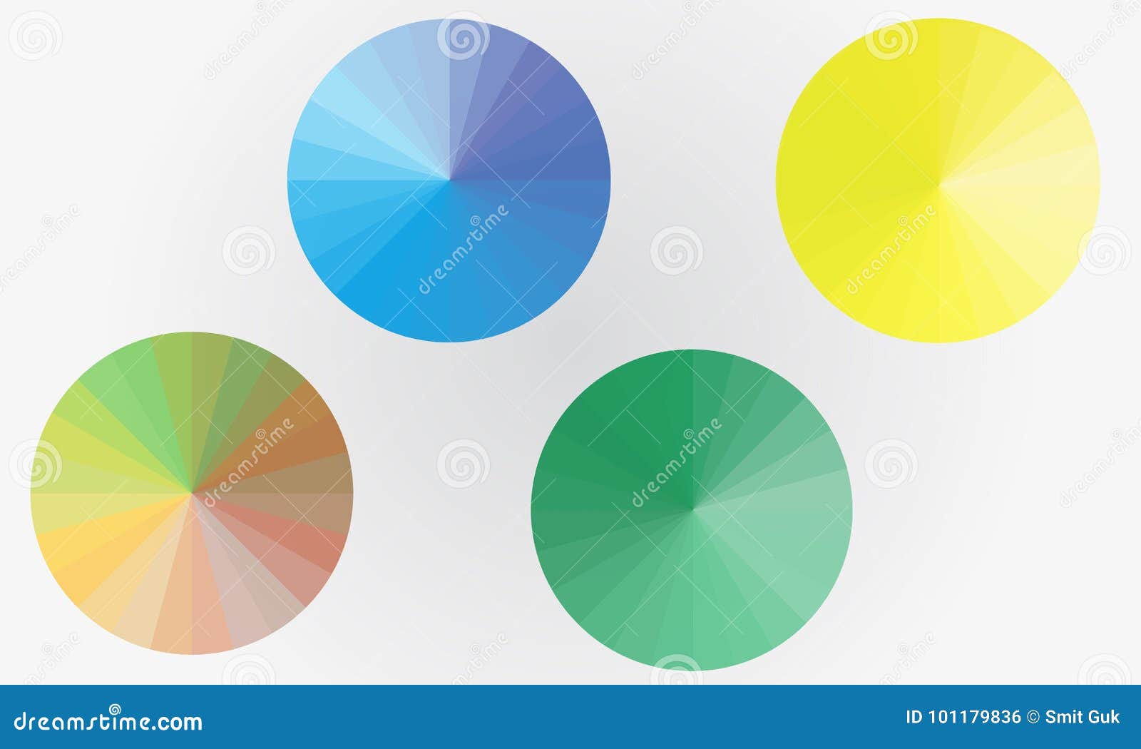 Colorful circle stock illustration. Illustration of shape - 101179836