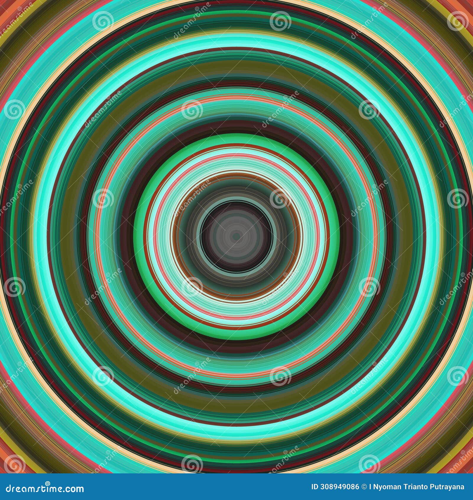 Colorful Circle Lines Background. Stock Vector - Illustration of color ...