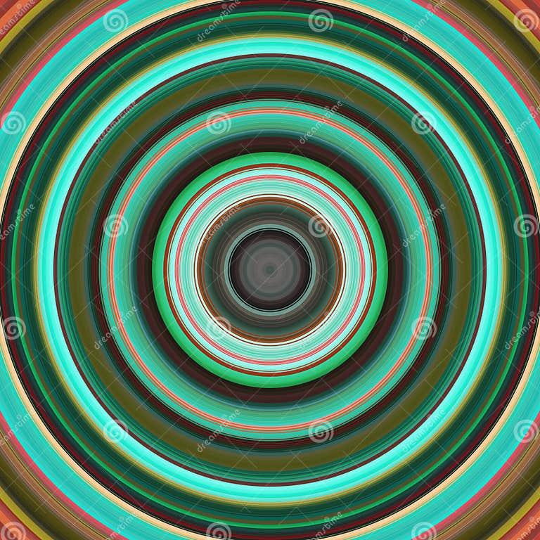 Colorful Circle Lines Background. Stock Vector - Illustration of color ...