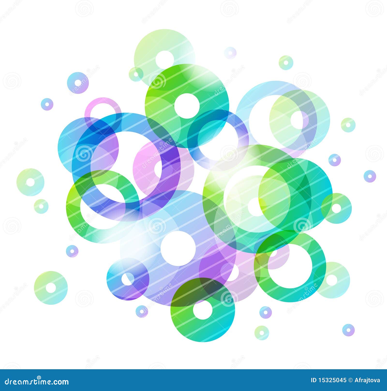 Colorful Circles stock vector. Illustration of curve - 15325045