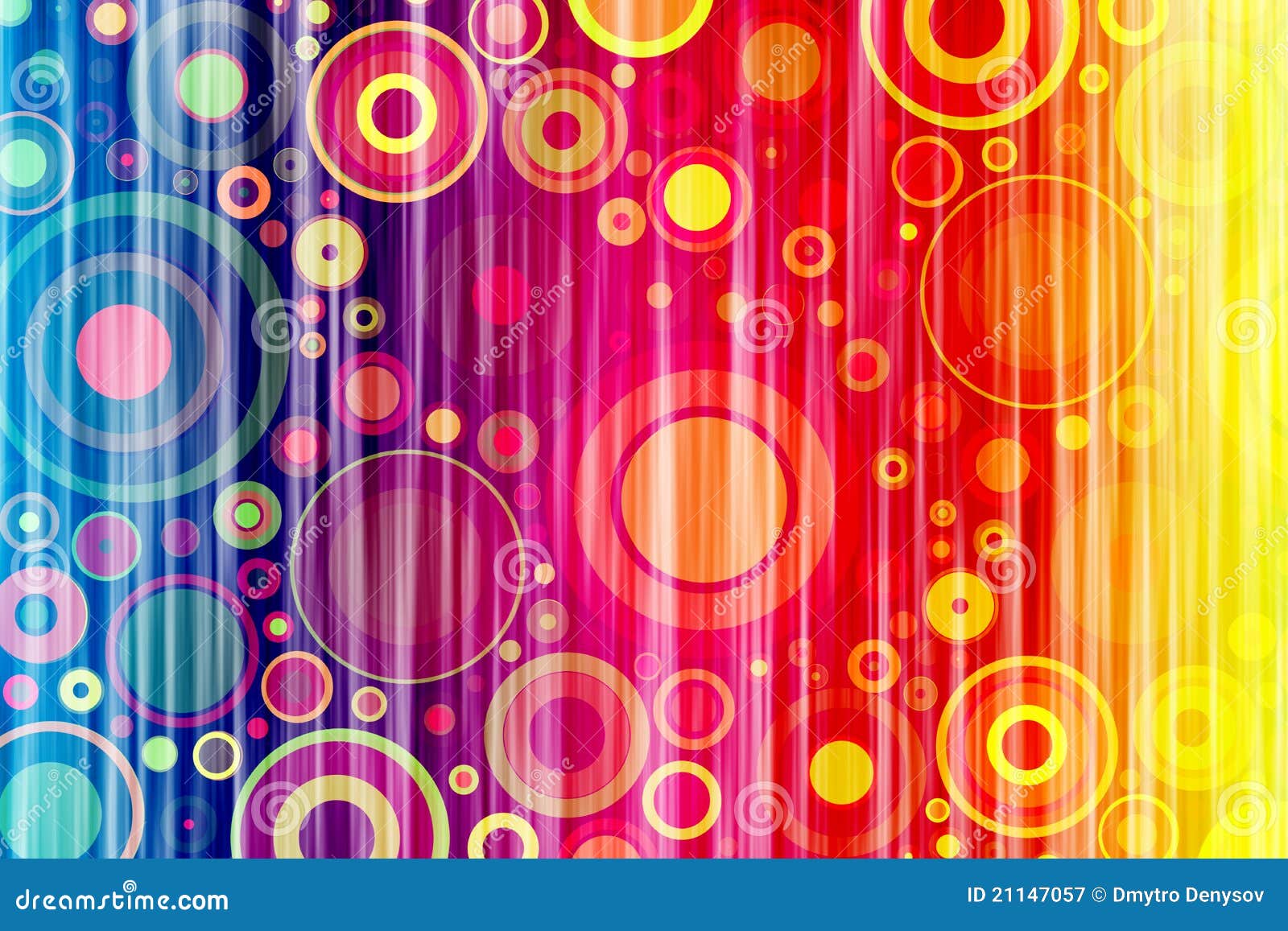 Colorful circles stock illustration. Illustration of bright - 21147057
