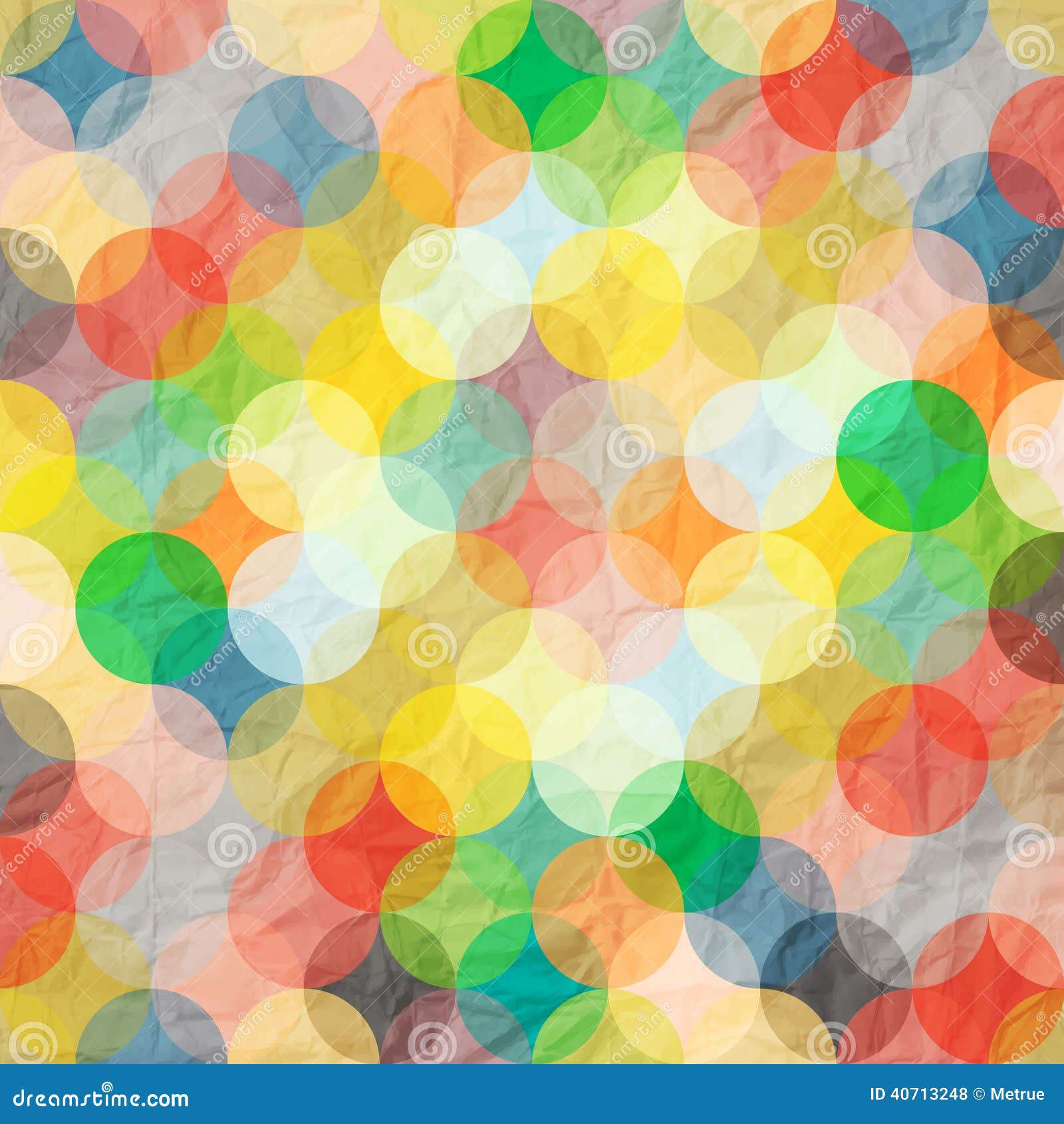 Colorful circles stock vector. Illustration of beautiful - 40713248