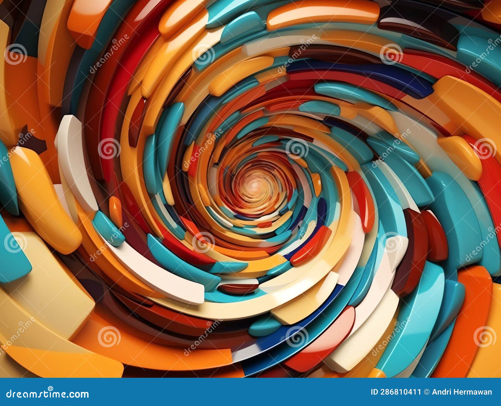 Pattern With Rotation, Spiral, Swirl, Twirl Effect Of Perpendicular ...