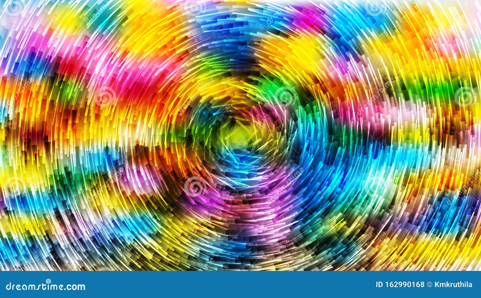 Colorful Circular Lines Background Vector Image Stock Vector ...