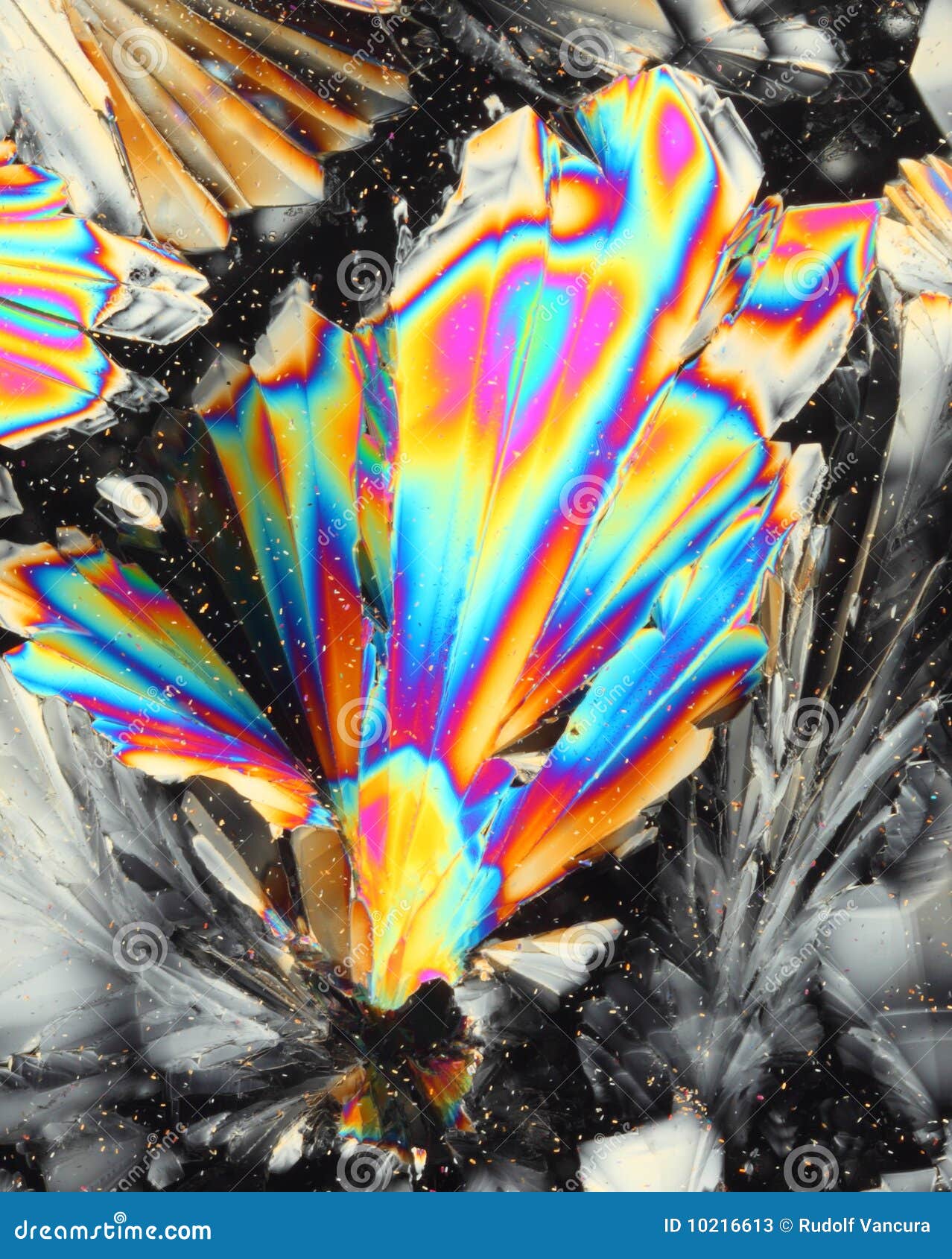 Colorful Citric Acid Crystals Stock Image - Image of crystallised ...