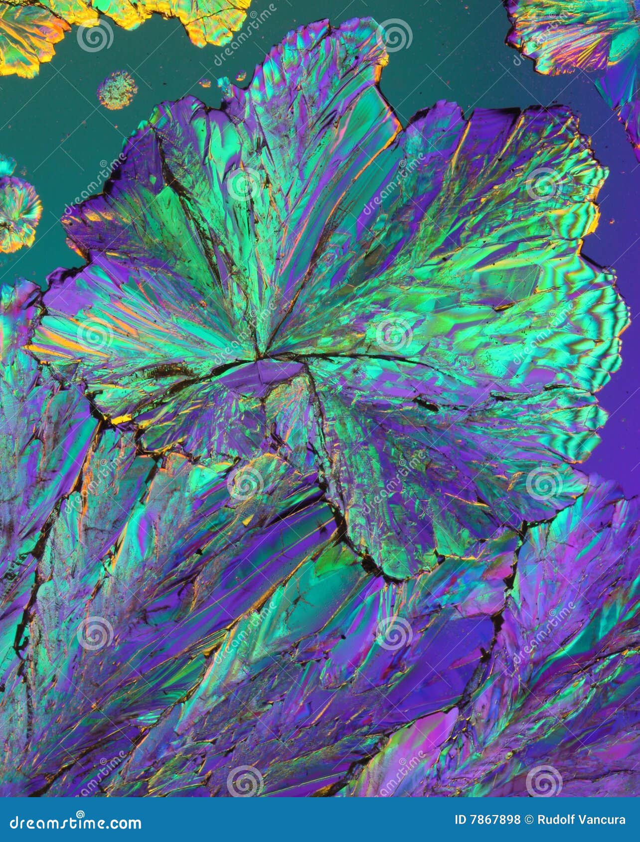 Colorful Citric Acid Crystals Stock Photo - Image of crystalline, light ...