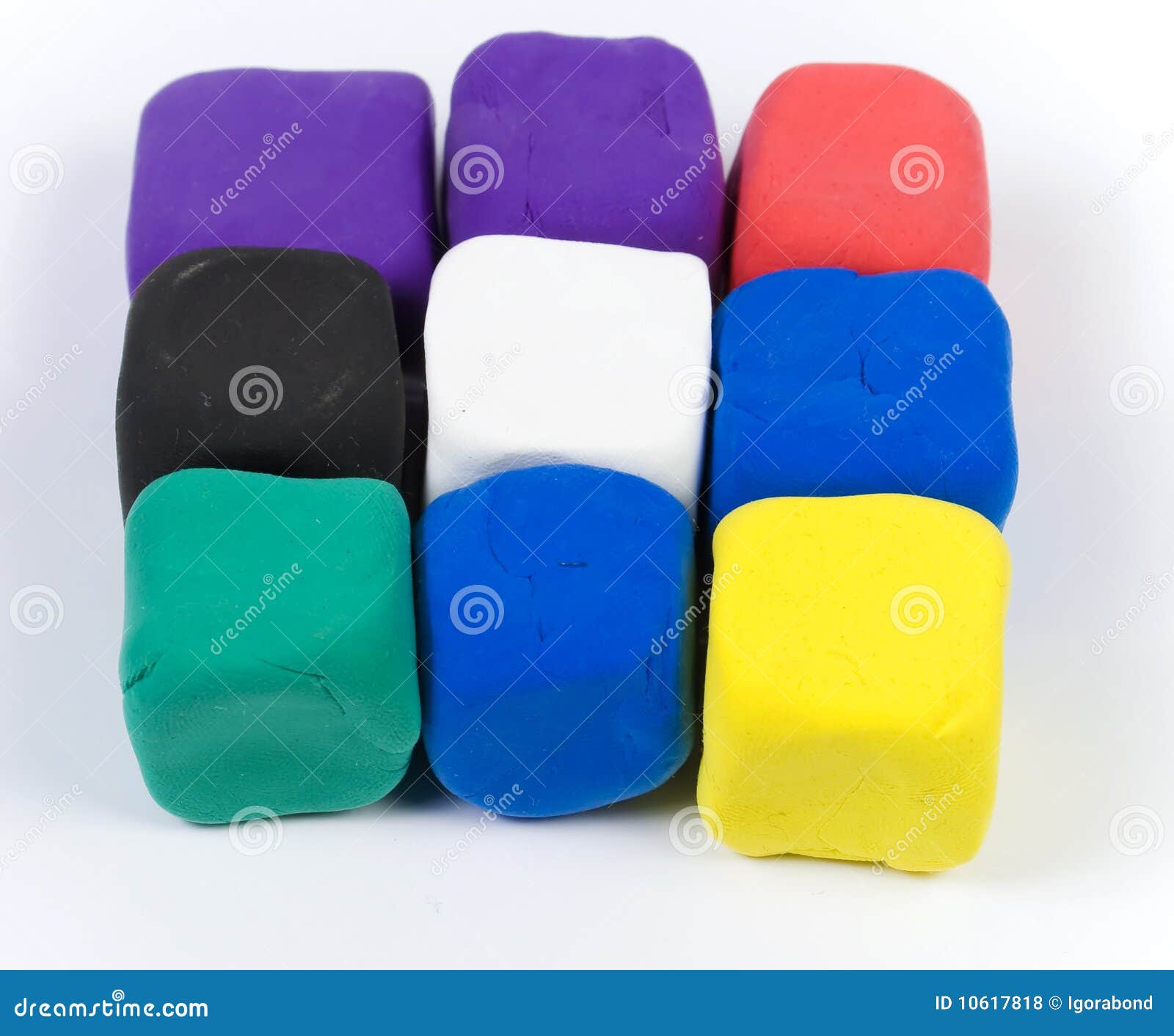Colorful clay stock photo. Image of creative, colors - 10617818