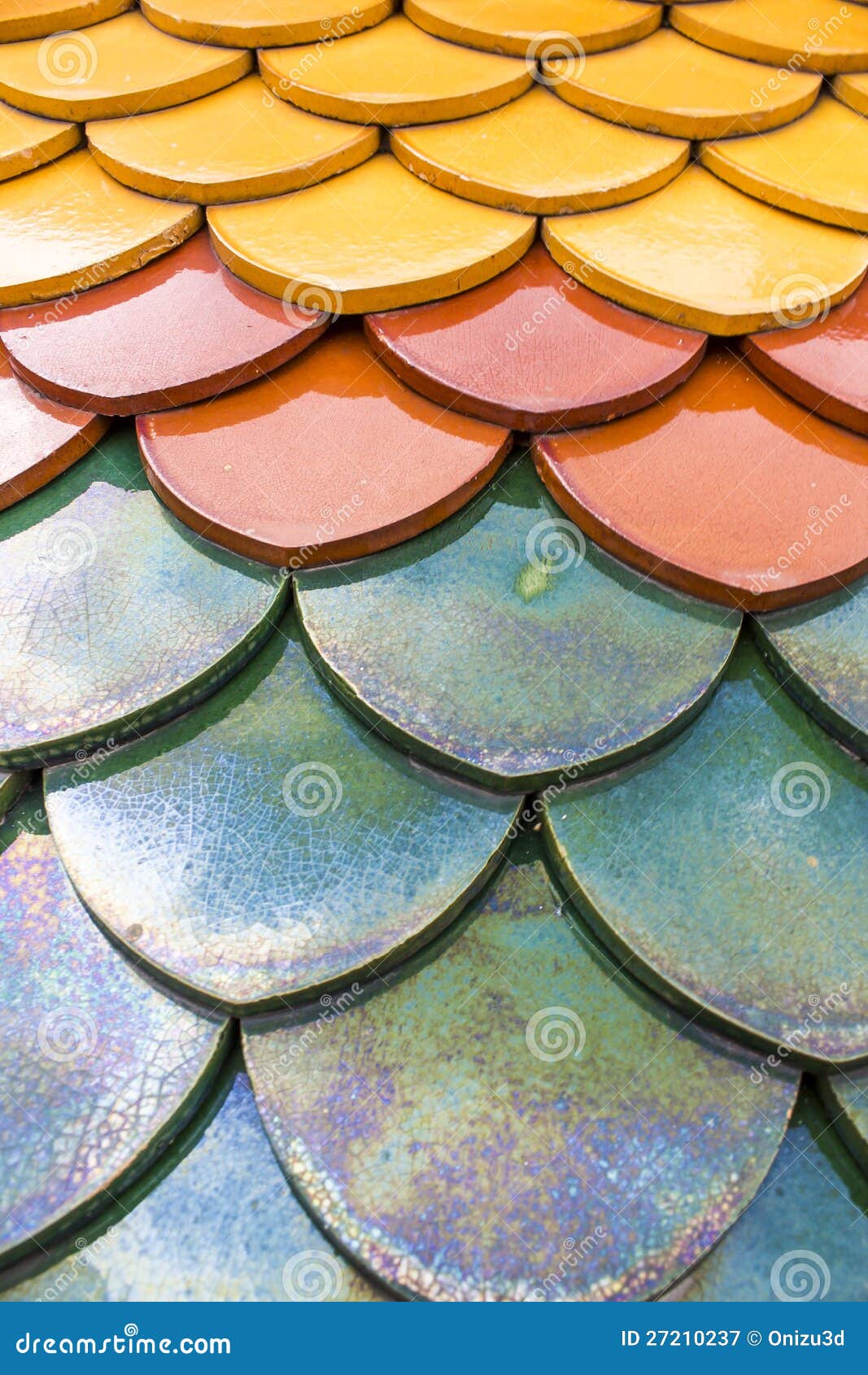 Colorful Of Clay Roof Texture Royalty-Free Stock Photo | CartoonDealer ...