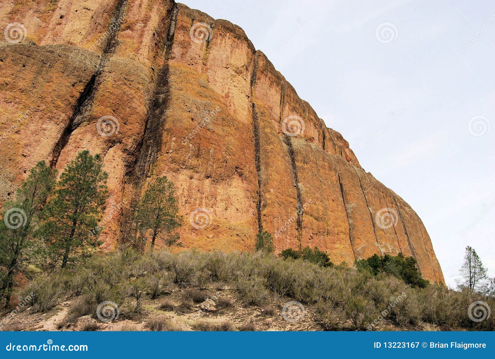 Colorful Cliff Face stock image. Image of outdoor, creation - 13223167
