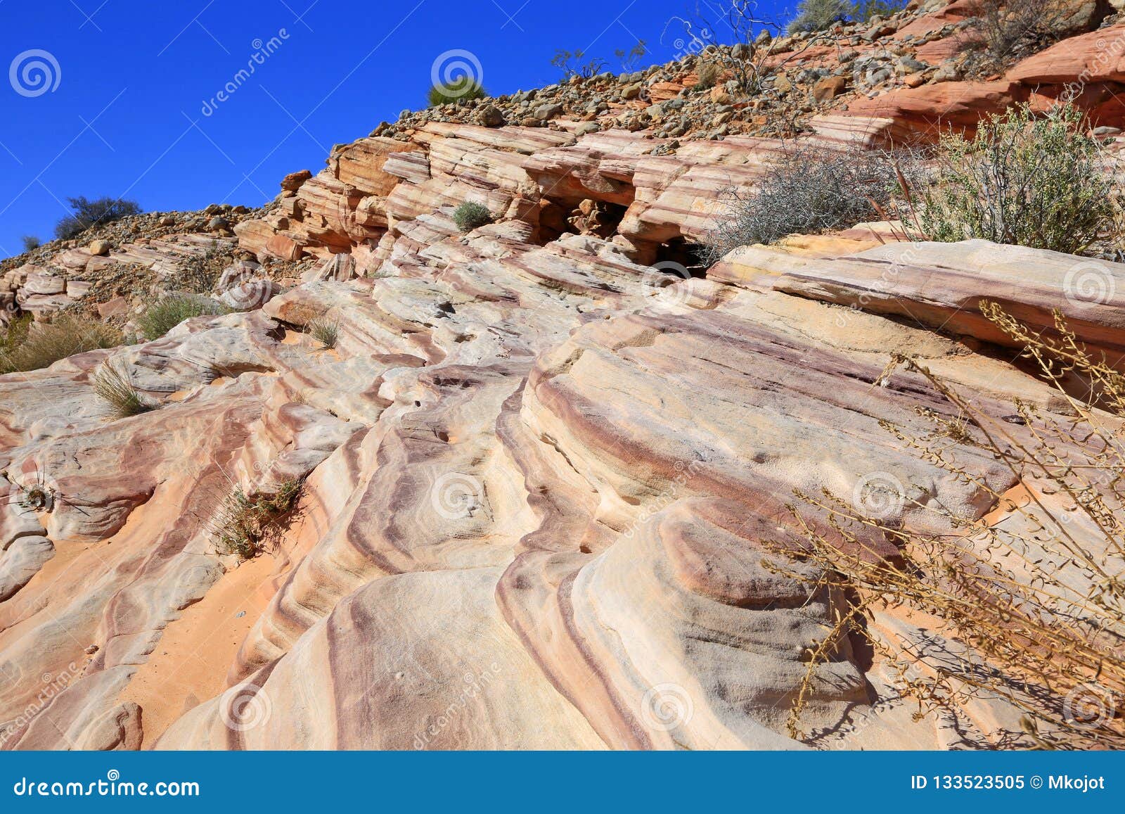 Colorful cliff stock image. Image of canyon, scenery - 133523505