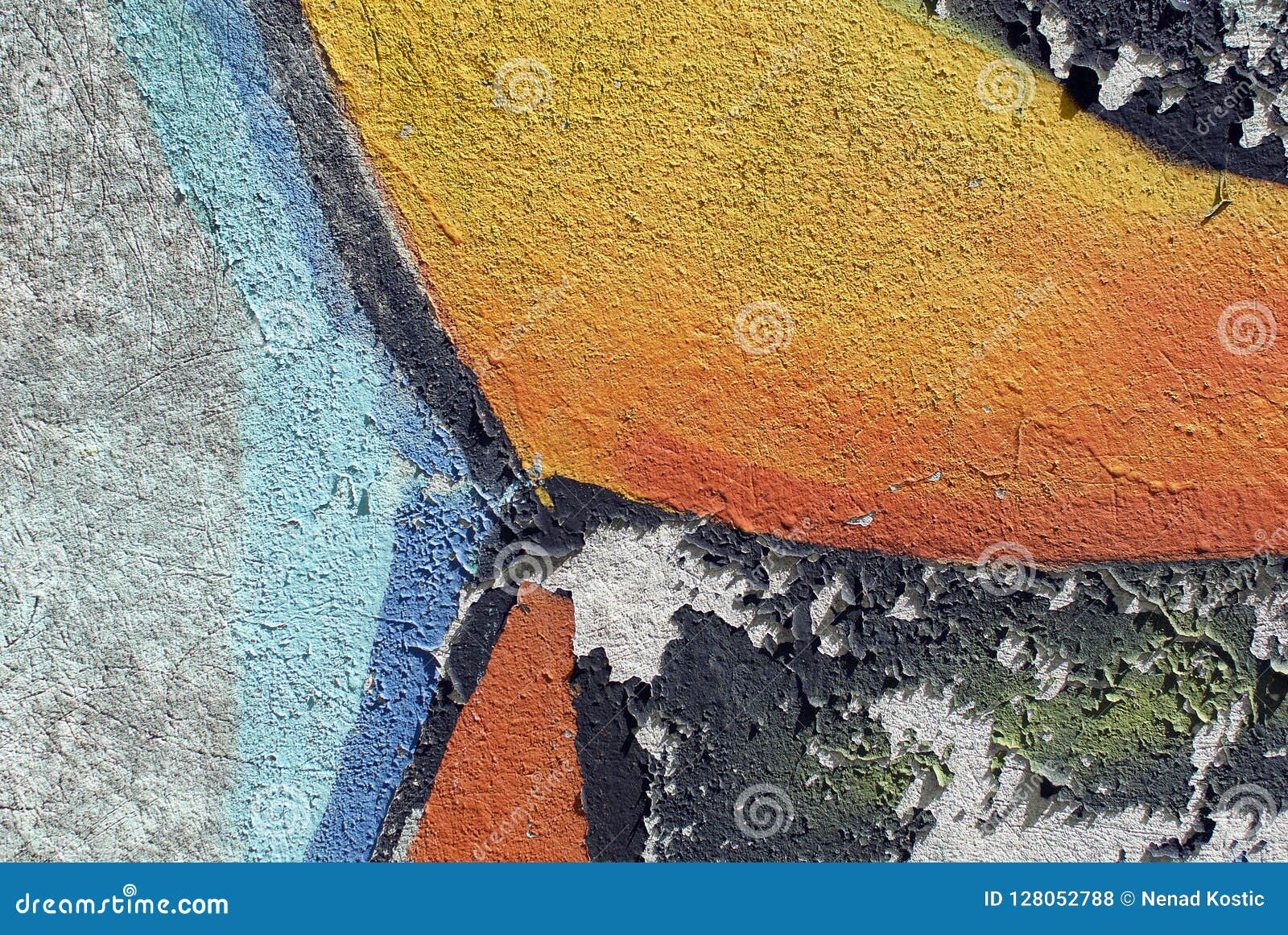 Colorful Close Up Plaster Wall Texture for Backgrounds and Interesting ...