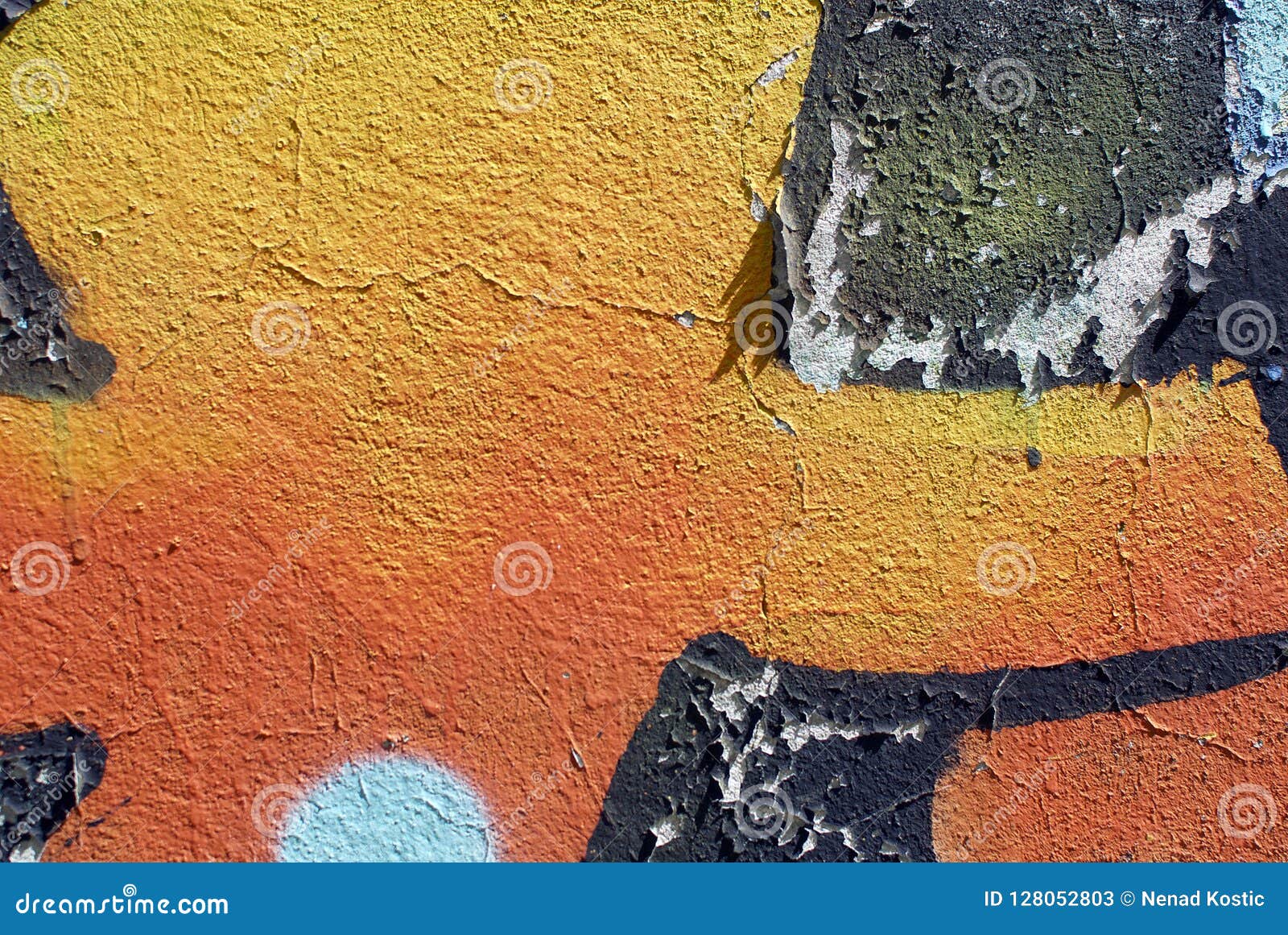 Colorful Close Up Plaster Wall Texture for Backgrounds and Interesting ...