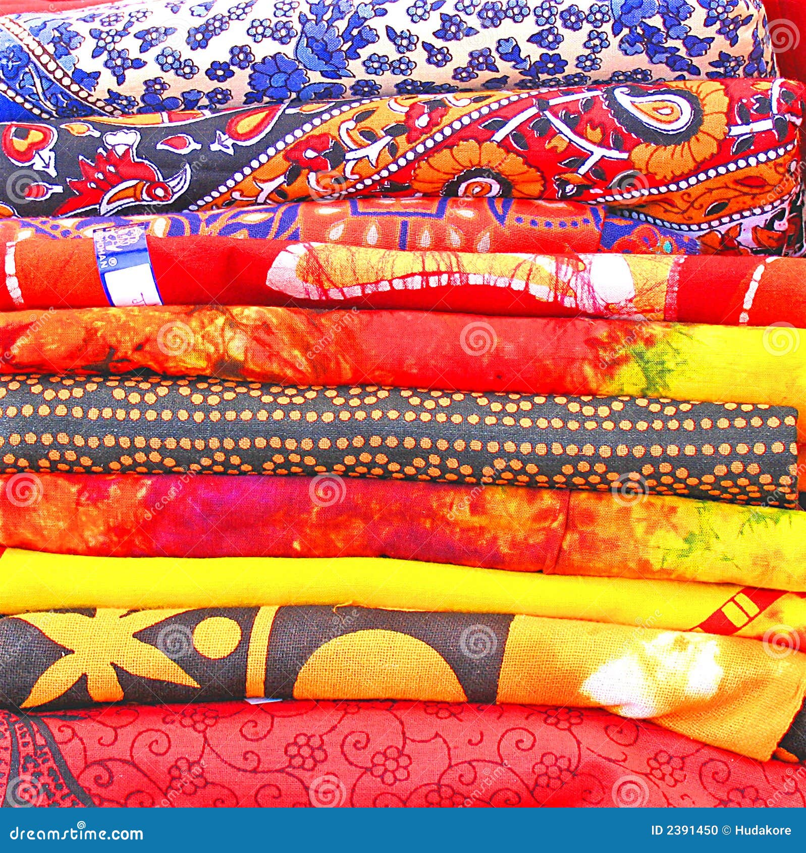 Colorful Cloth stock photo. Image of craft, fashion, design - 2391450