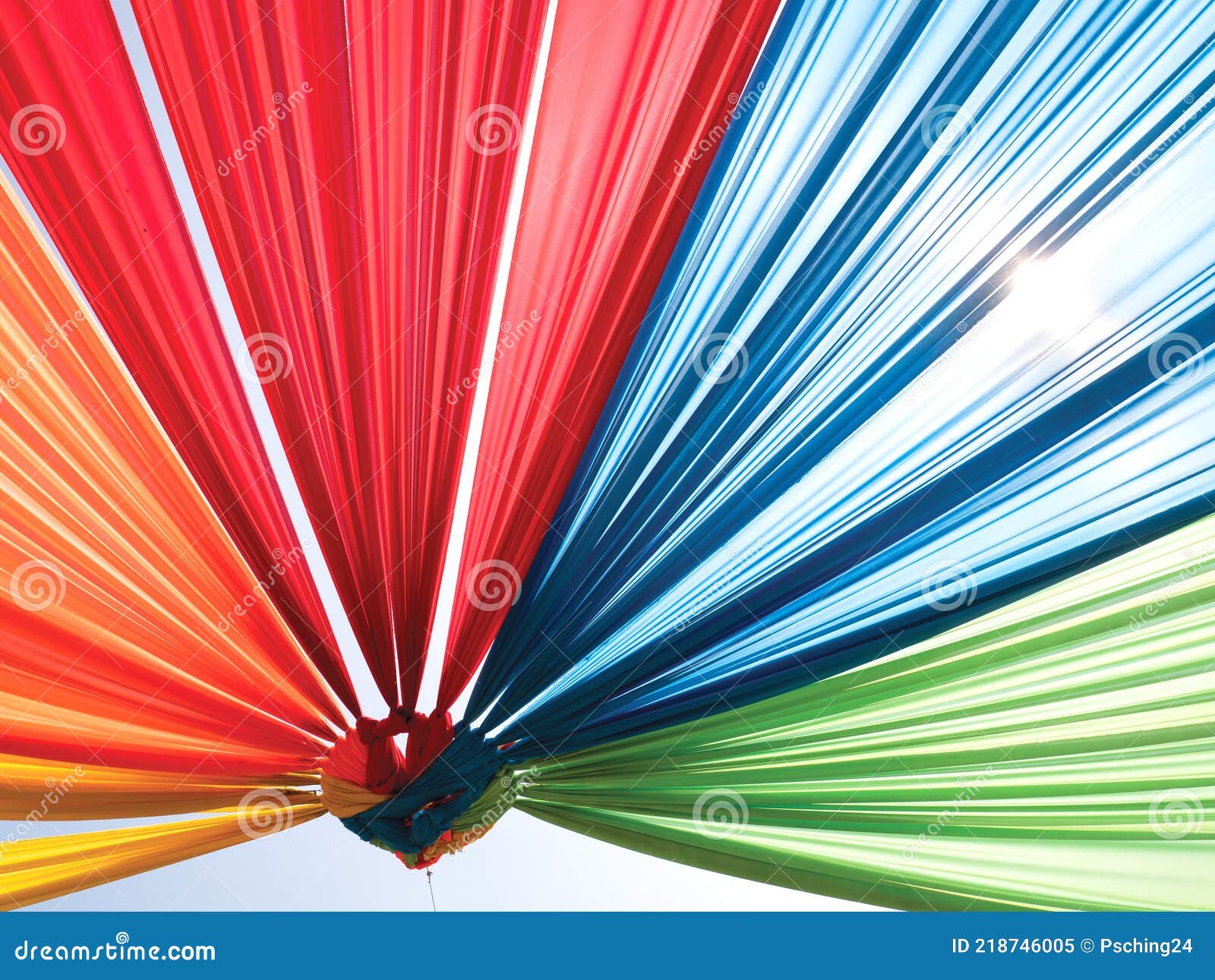 Colorful cloth draping stock image. Image of draping - 218746005