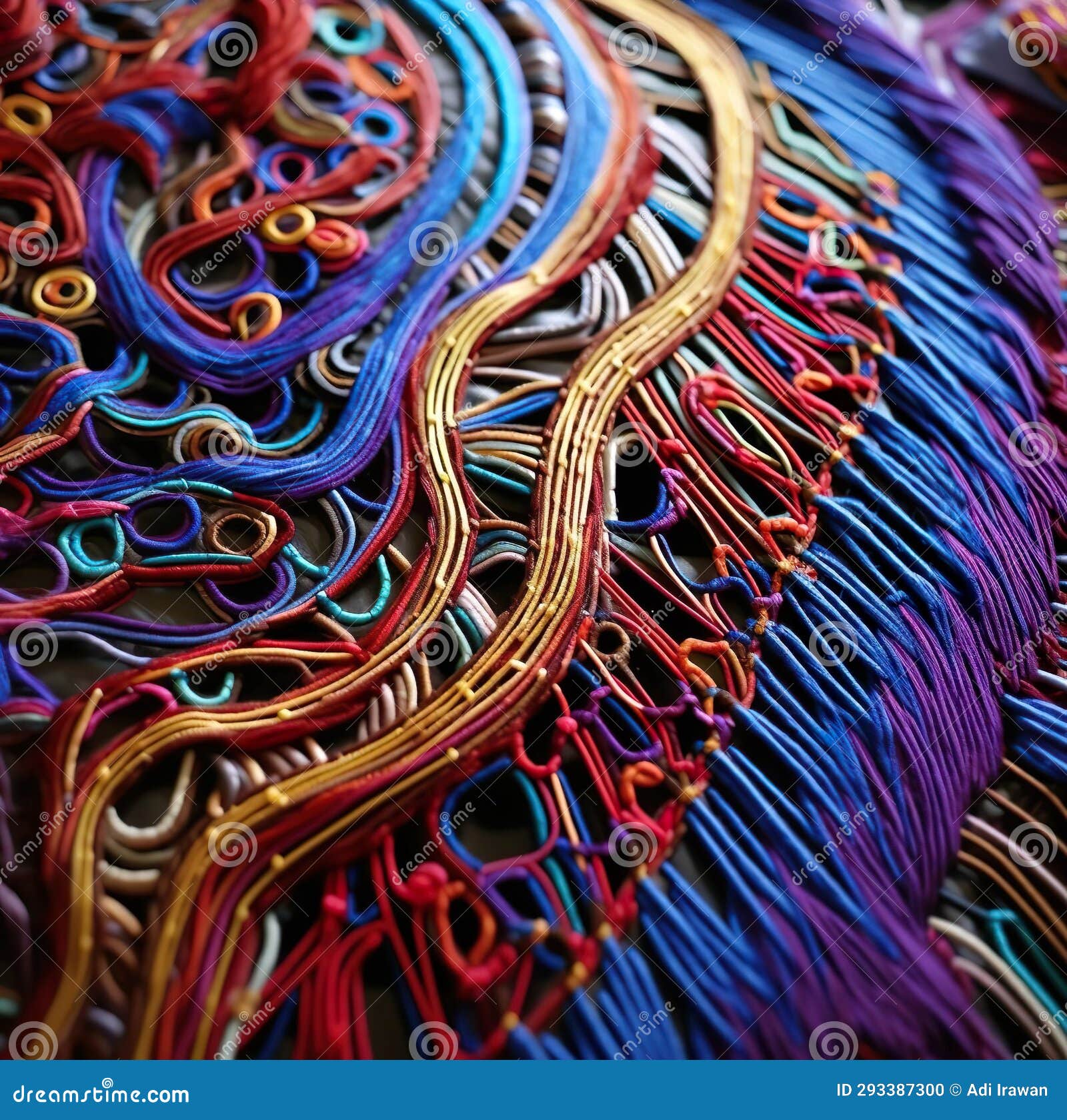 Colorful of Clothes with Pattern Style Stock Illustration ...