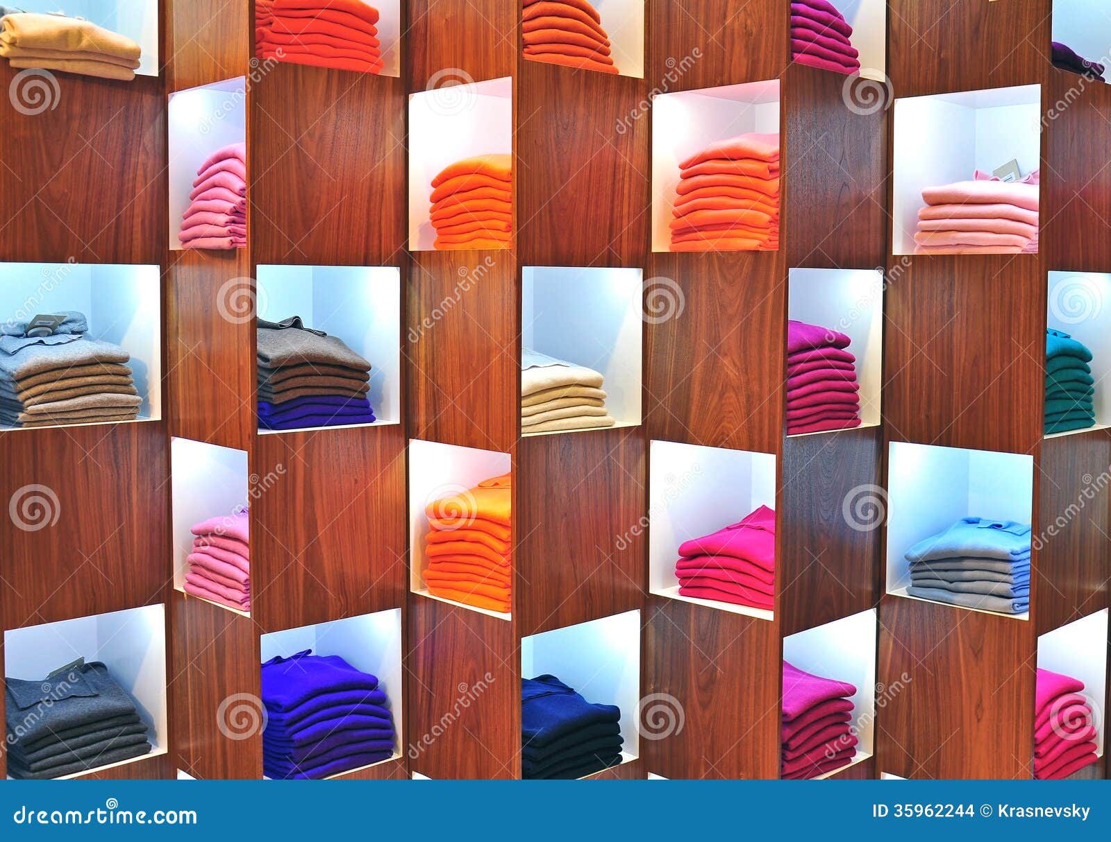 Colorful clothes stock photo. Image of color, blue, collection - 35962244