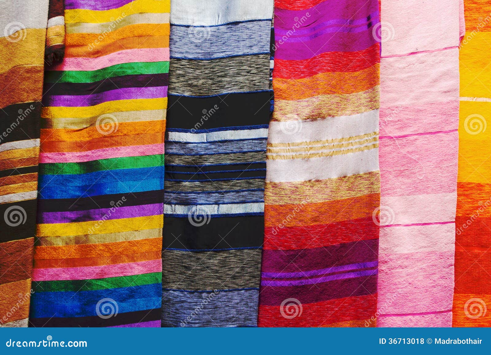 Colorful Cloths from Marrakesh Stock Photo - Image of marrakesh, cloth ...
