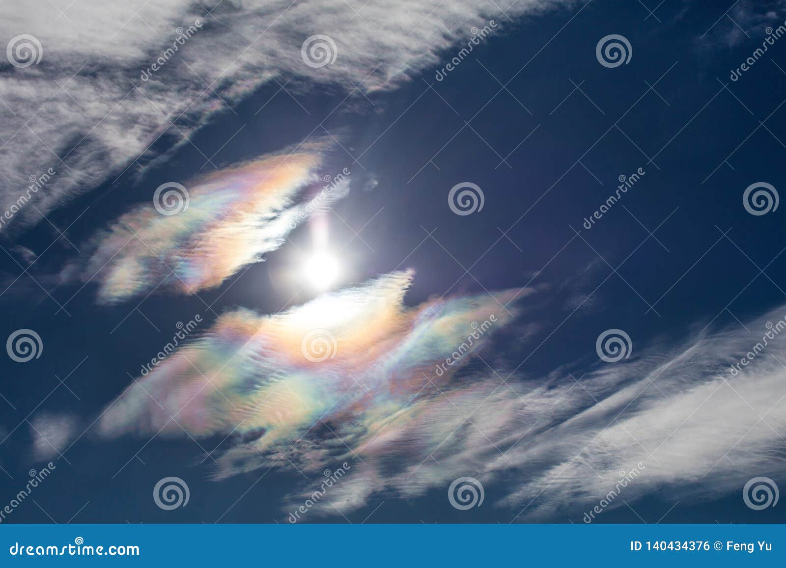 Cloud Iridescence, Diffraction Phenomenon Produce Very Vivid Col ...