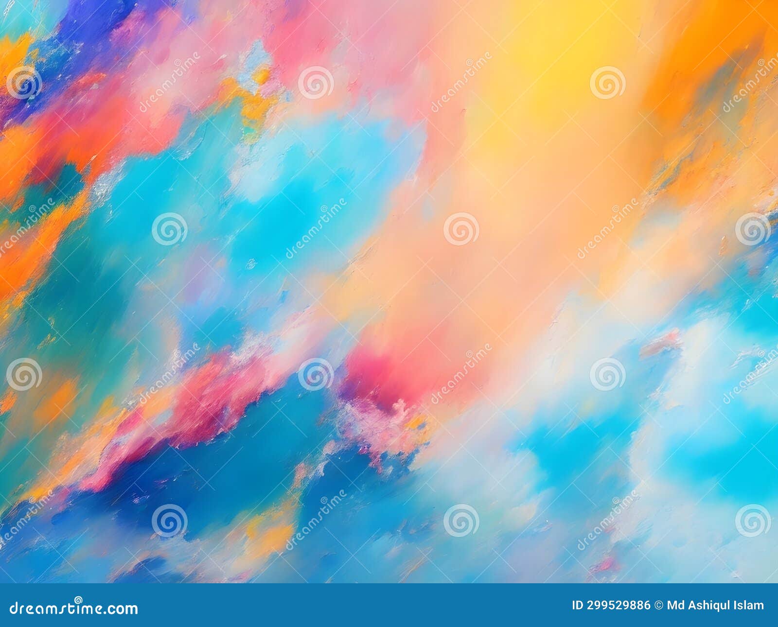 Colorful Clouds in the Sky As a Background. Abstract Background Stock ...