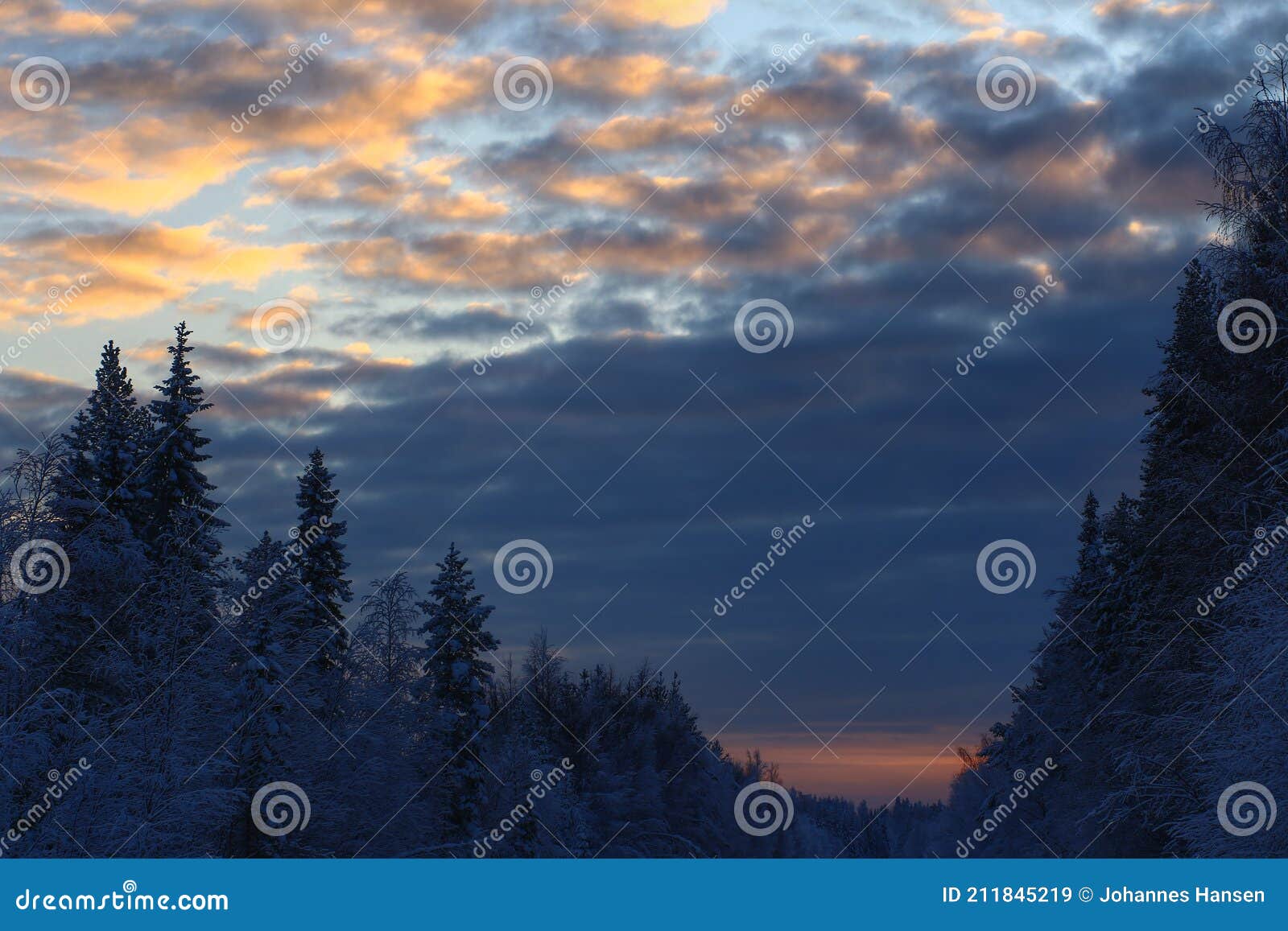 A Colorful Cloudscape in the Morning Sky Stock Image - Image of skies ...