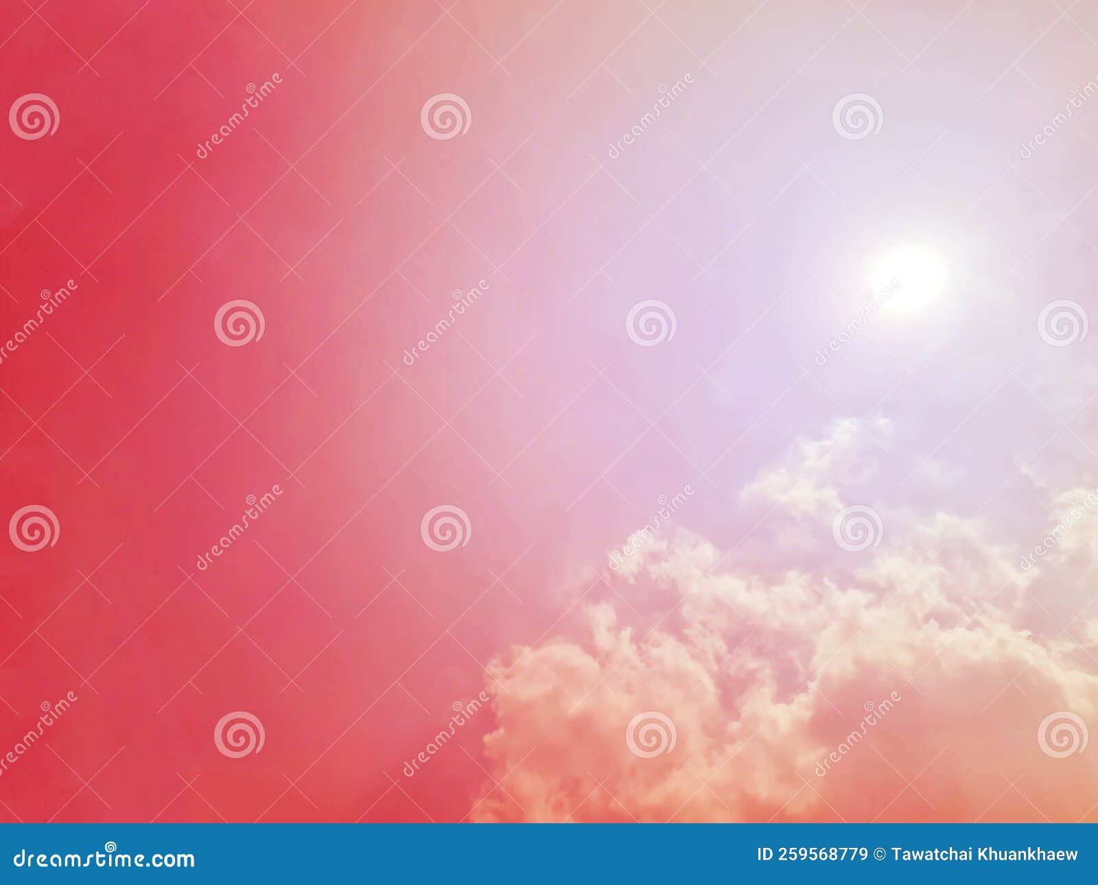 Colorful Cloudy Sky in Morning, Gradient Color. Sky Texture, Abstract ...