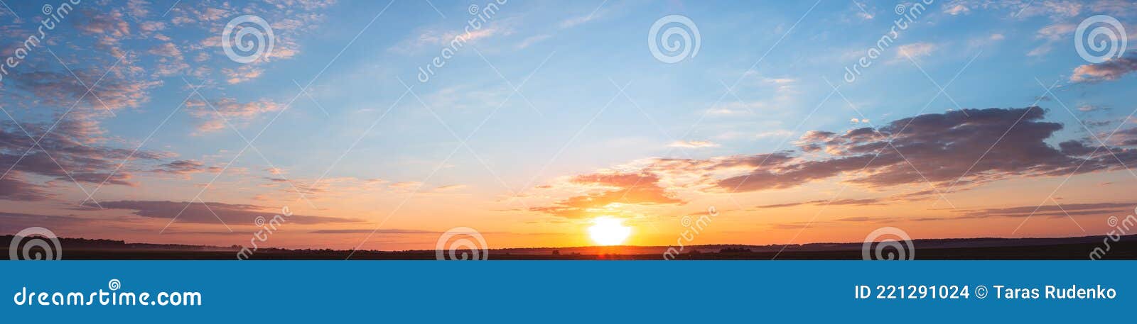 Sunset Sky Texture 360