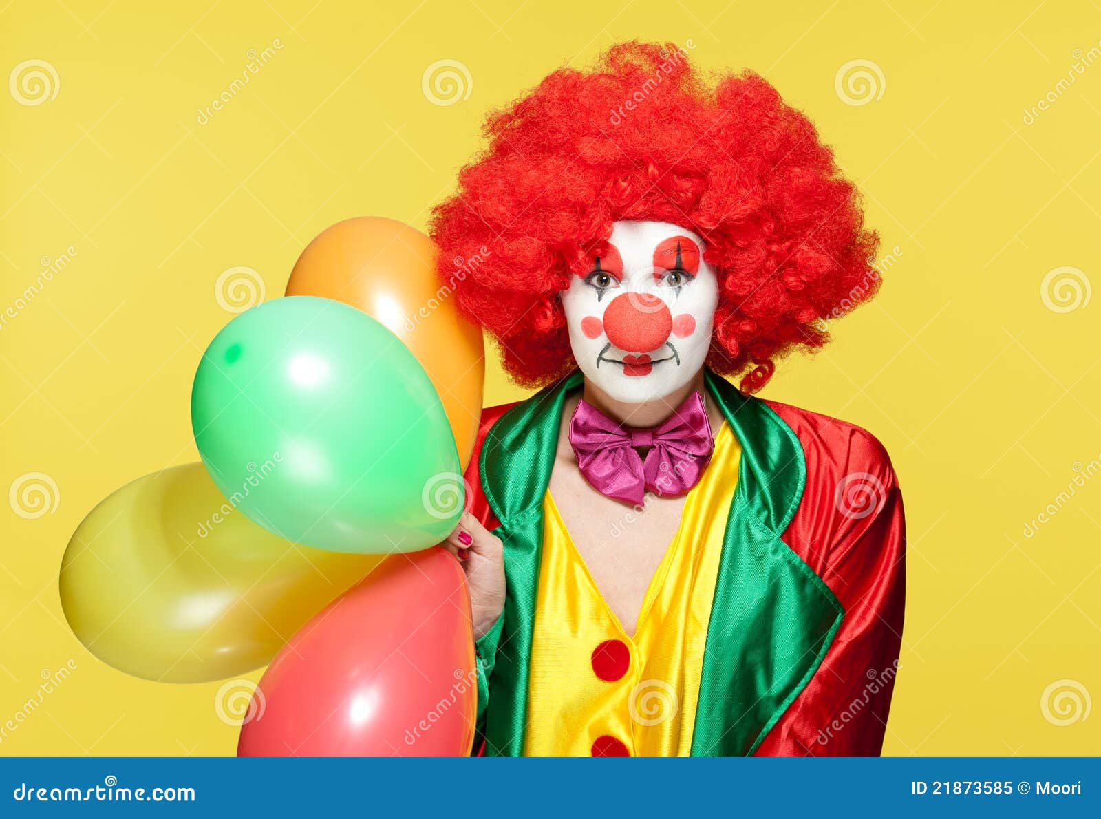 Colorful clown stock image. Image of colorful, makeup - 21873585