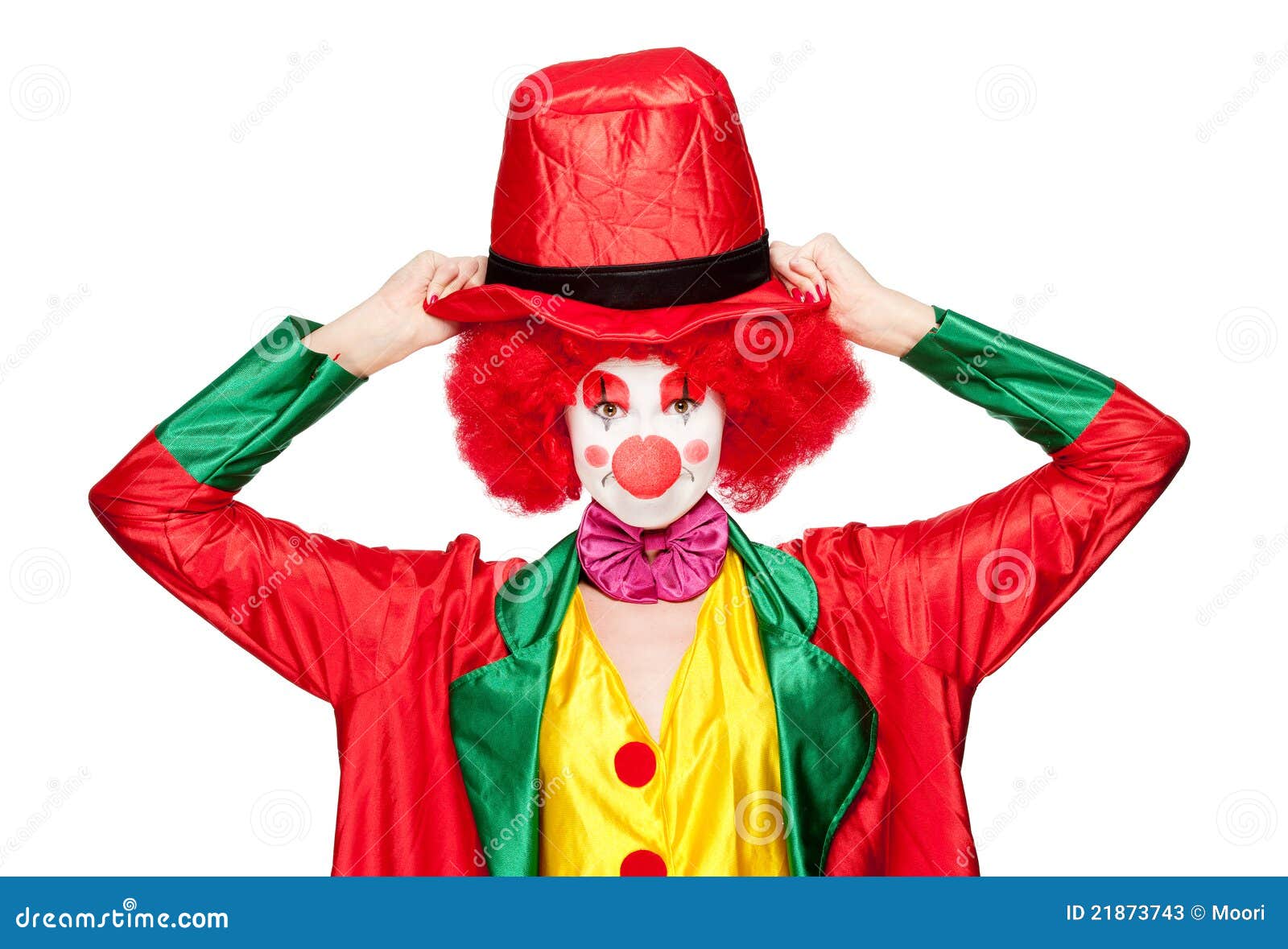 Colorful clown stock image. Image of party, carnival - 21873743