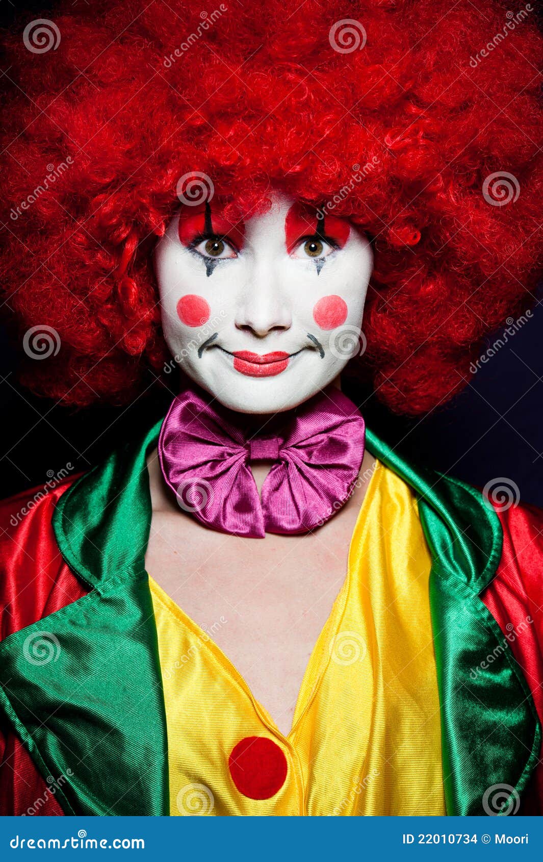 Colorful clown stock photo. Image of carnival, clown - 22010734