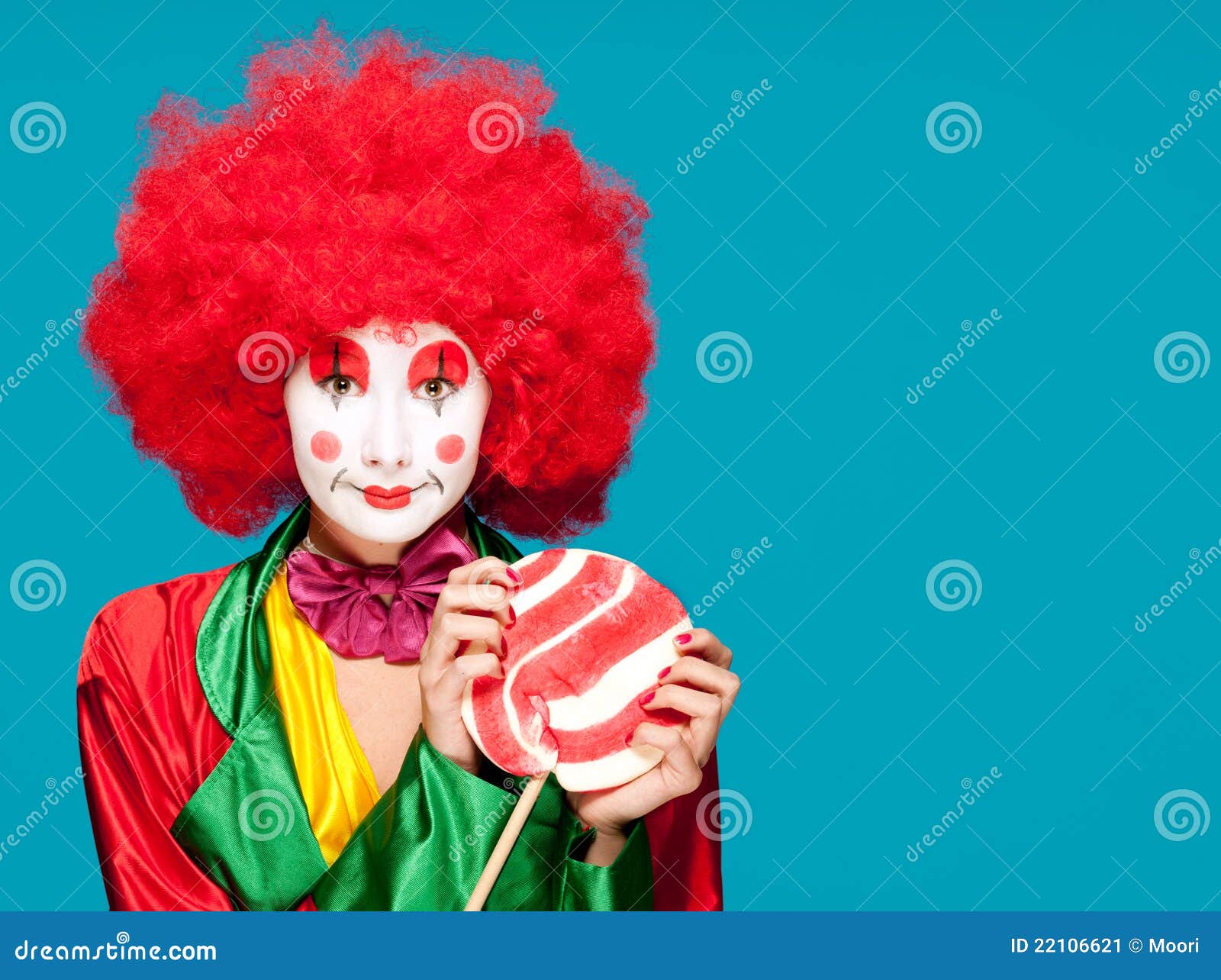 Colorful clown stock image. Image of humor, performer - 22106621