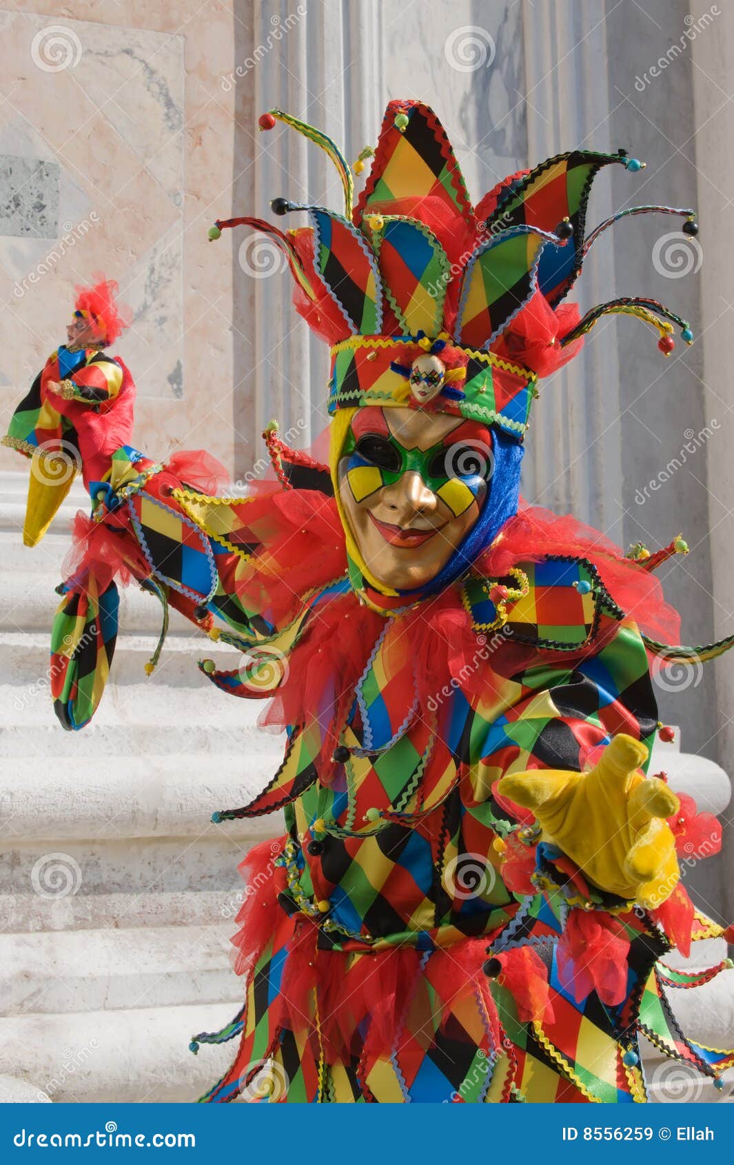 Colorful clown stock image. Image of abstract, hide, entertaining - 8556259