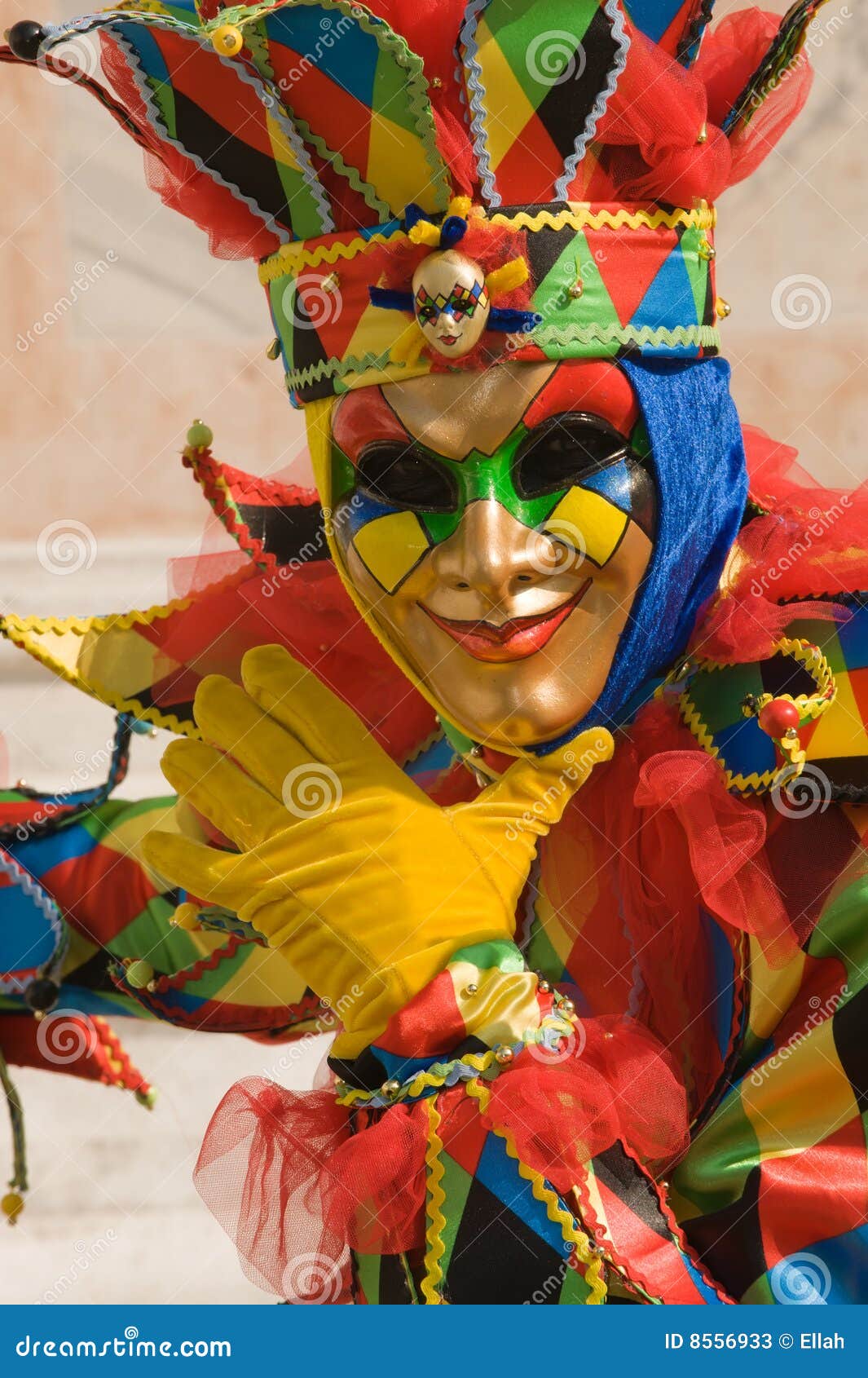 Colorful clown stock image. Image of entertainment, decoration - 8556933