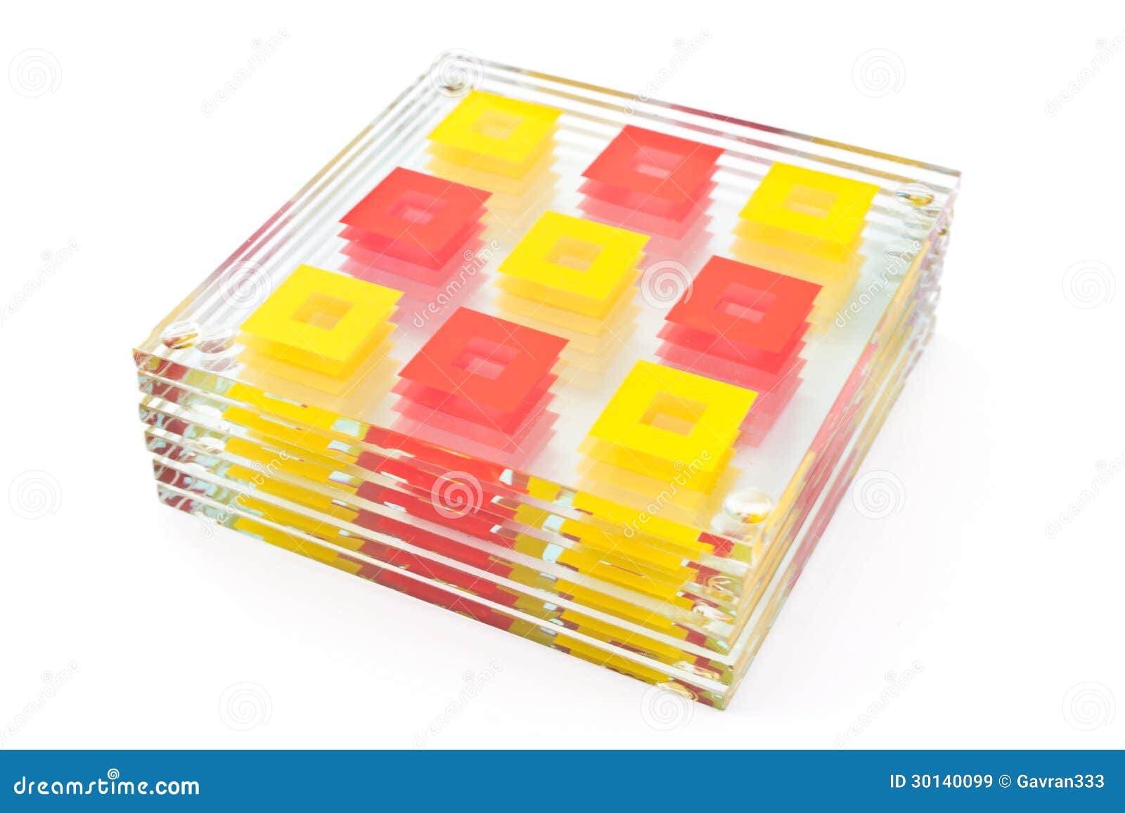 Colorful Coasters for Glass Stock Image - Image of pattern, beverage ...