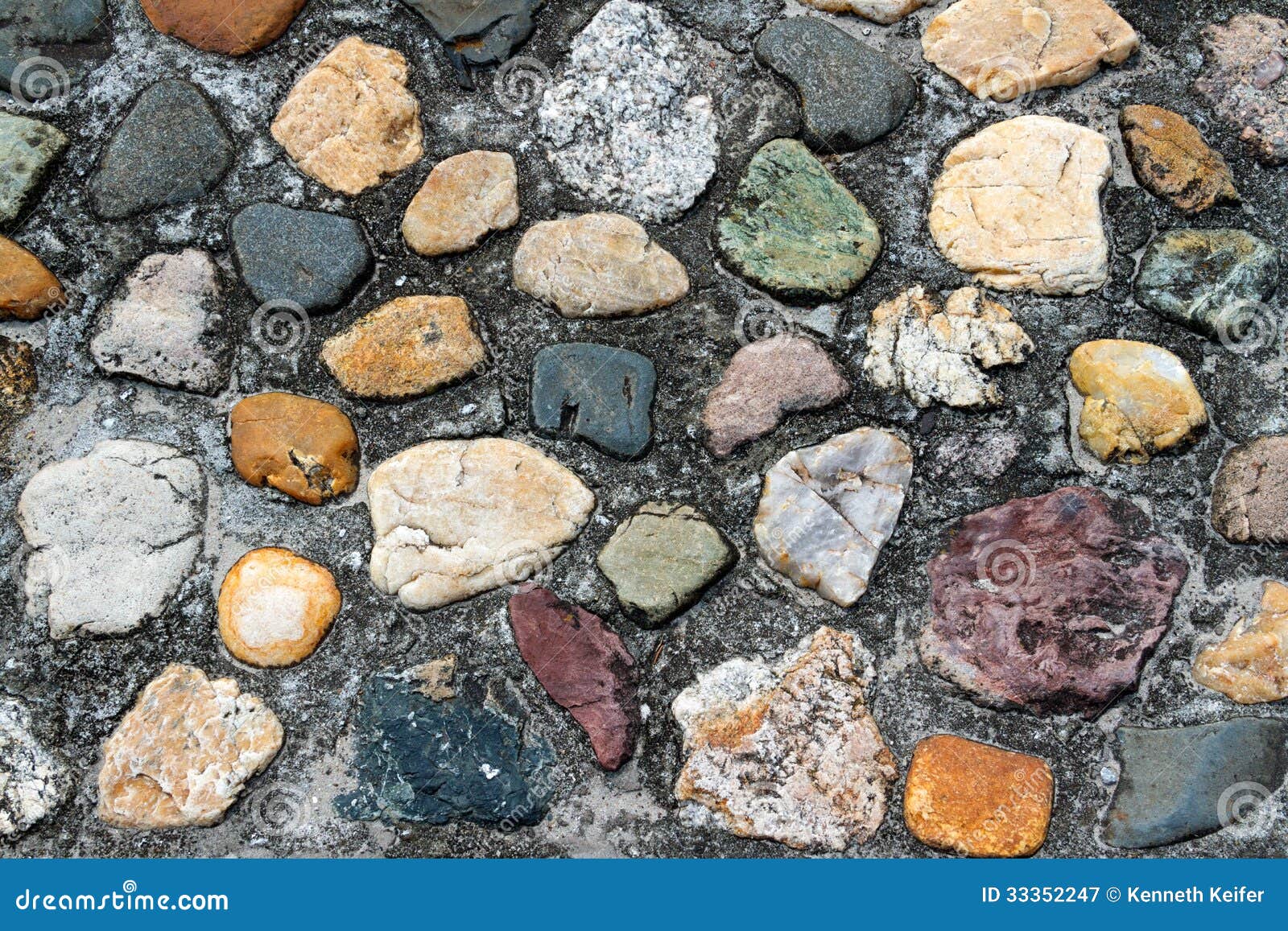 Colorful Cobbles stock image. Image of floor, granite - 33352247