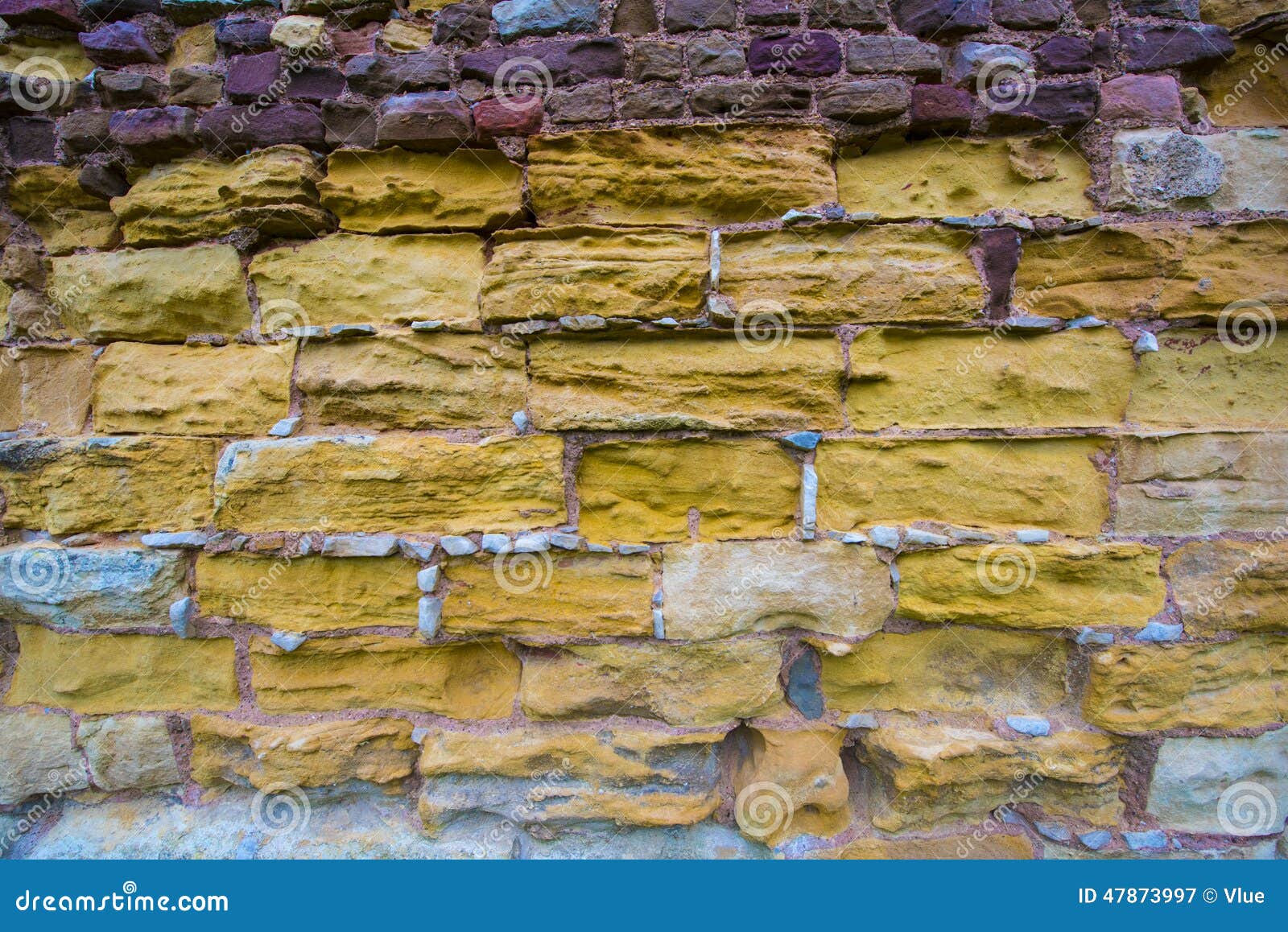 Cobblestone Or Brick Facade On Pathway For Travel Or Transportation ...