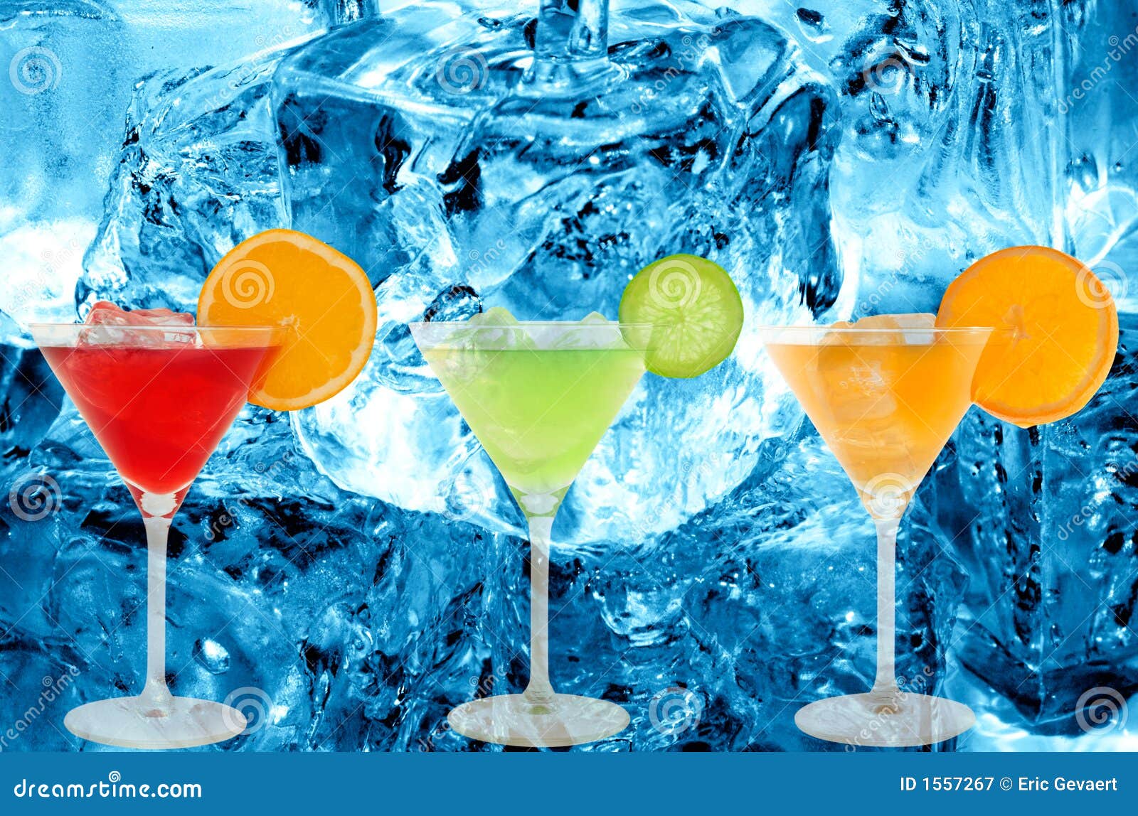 Colorful cocktails stock image. Image of isolated, colorful - 1557267