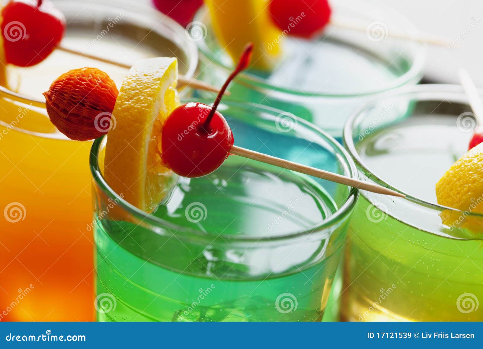 Colorful cocktails stock image. Image of alcohol, refreshments - 17121539