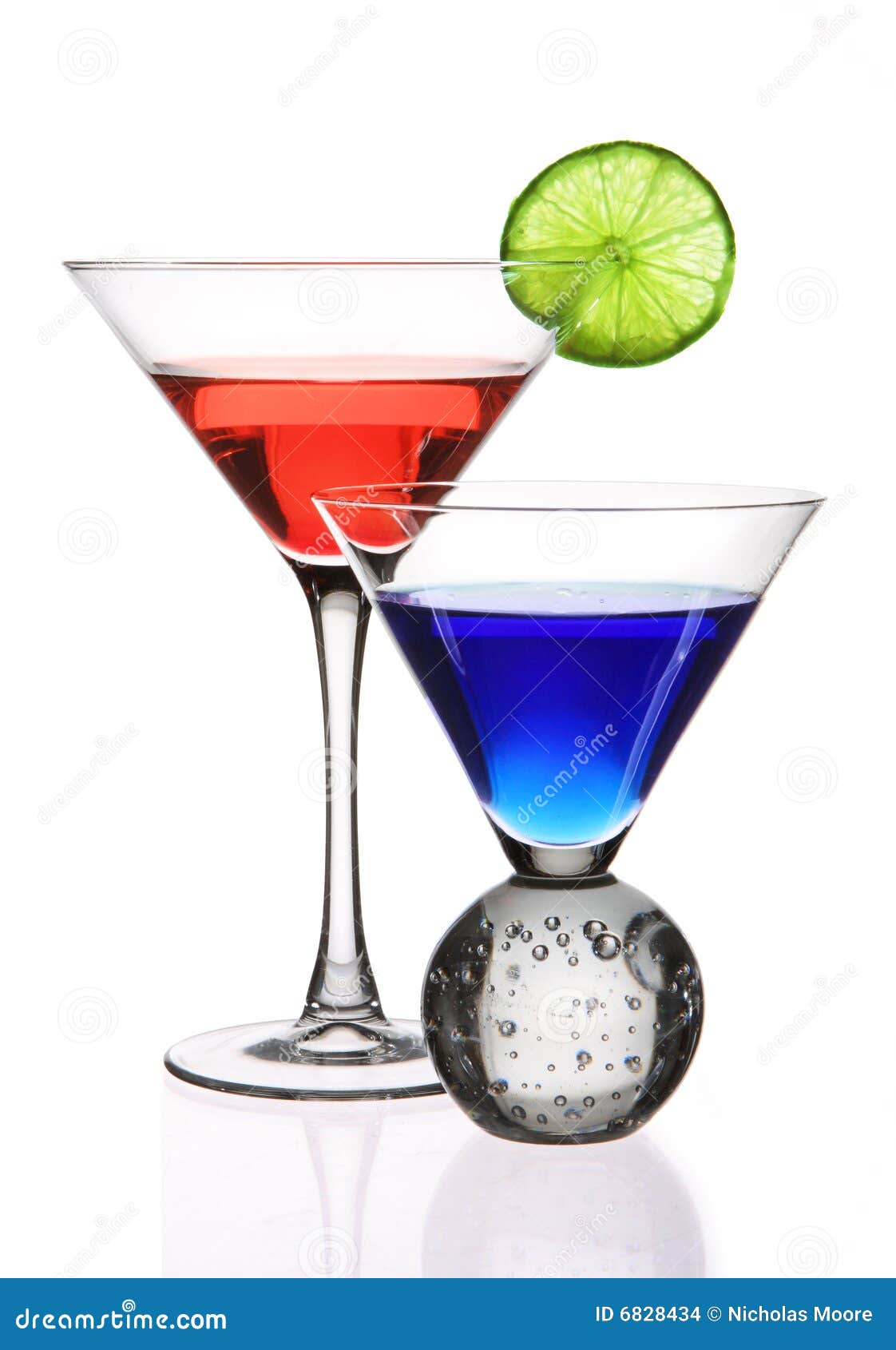 Colorful Cocktails stock photo. Image of shaped, poured - 6828434