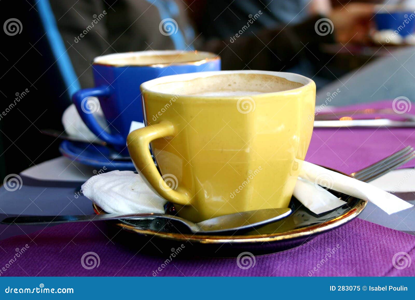 Colorful coffee stock image. Image of multicolored, cafeteria - 283075