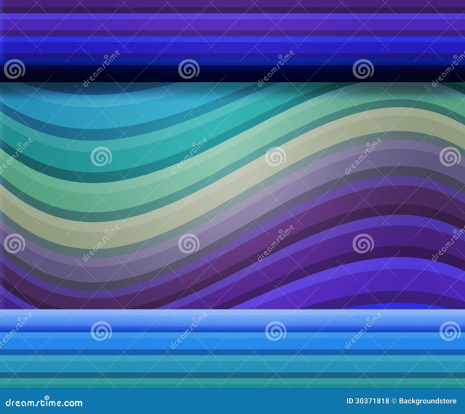 Colorful Cold Shapes Background Stock Illustration - Illustration of ...